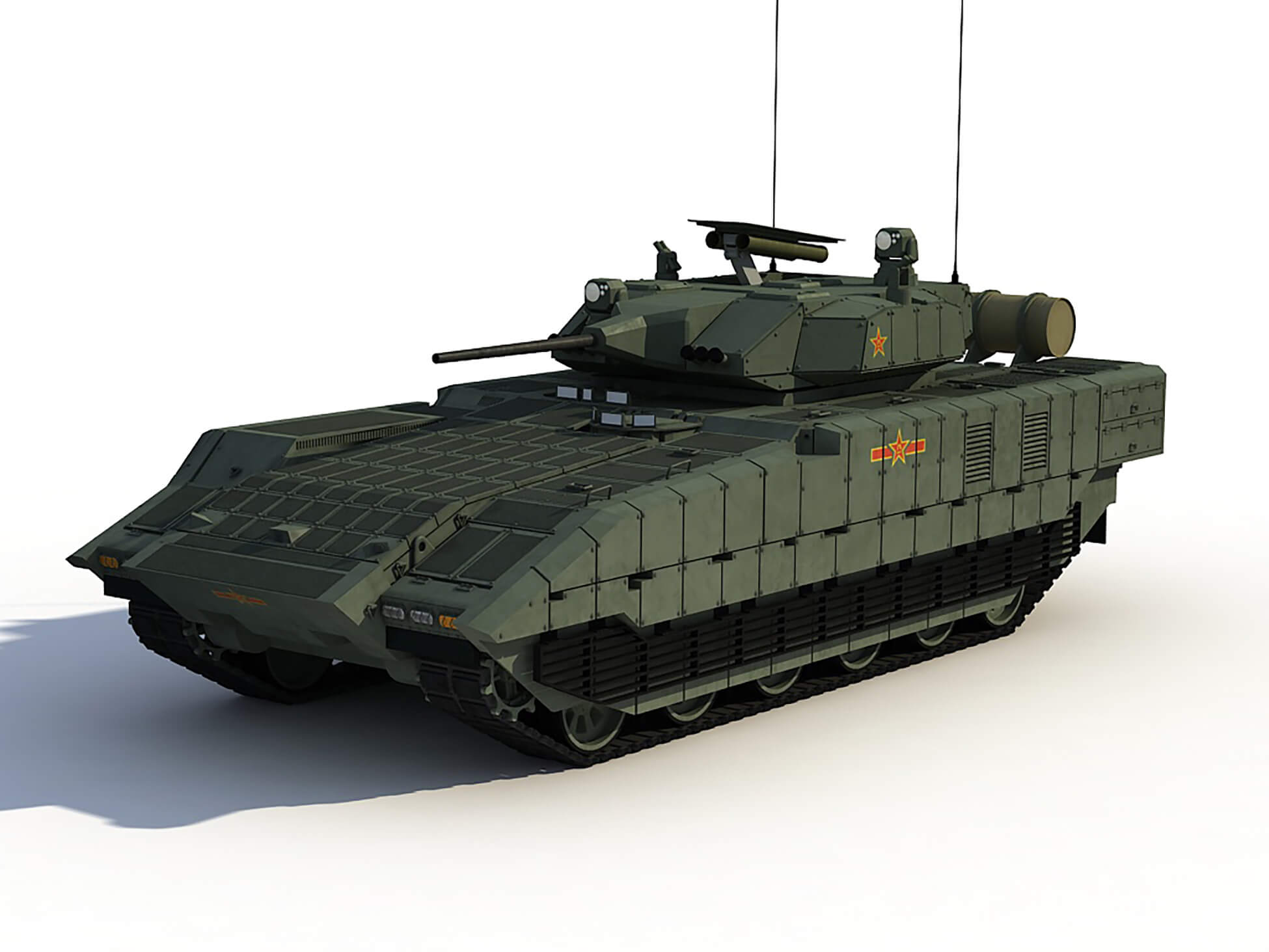 Norinco VN20 B IFV - 3D Model by Mermodels