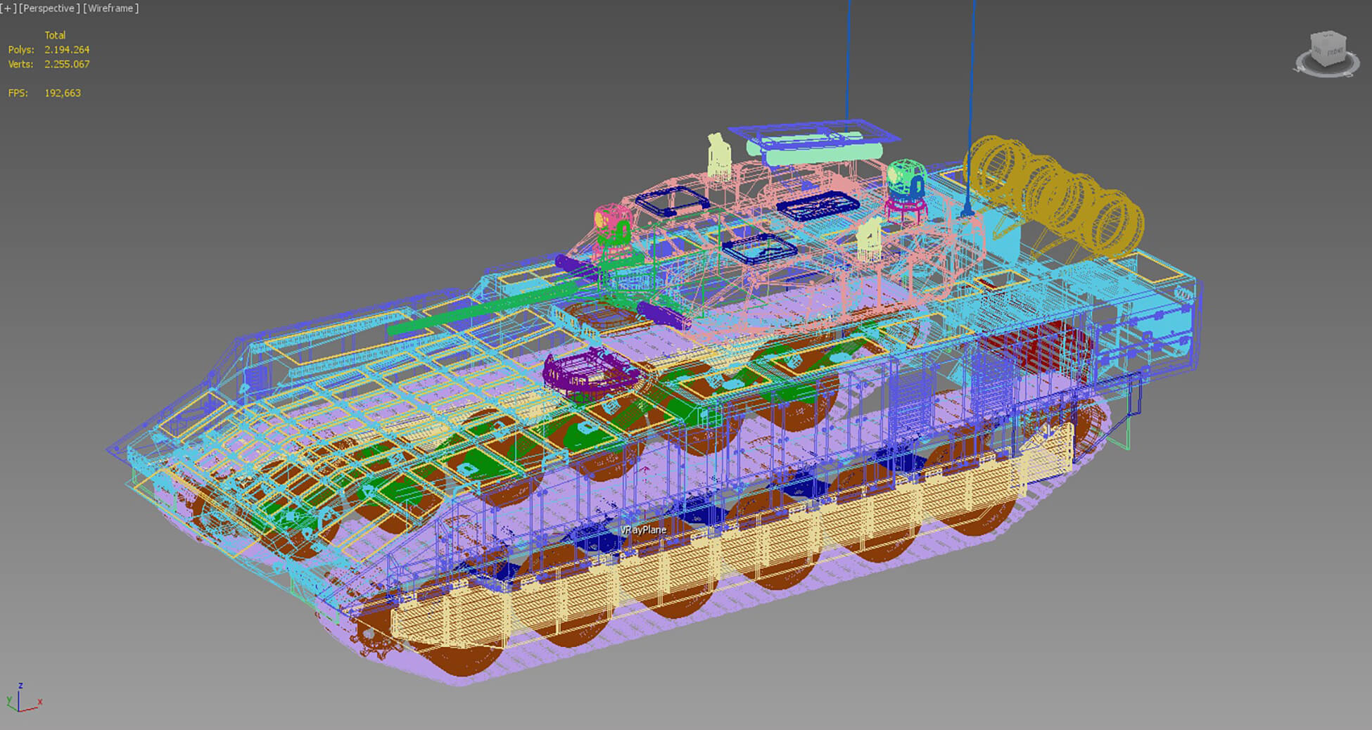 Norinco VN20 B IFV - 3D Model by Mermodels