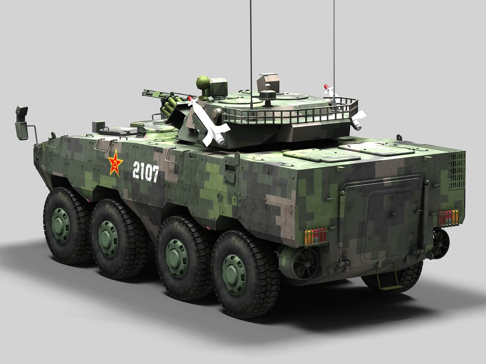 Norinco ZBL-09 Snow Leopard 3D Model by Mermodels