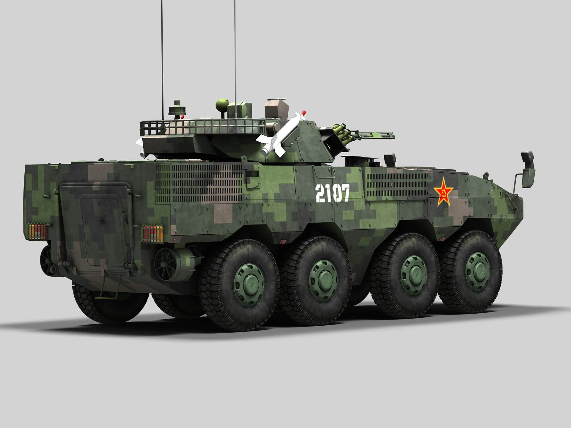 Norinco ZBL-09 Snow Leopard 3D Model by Mermodels