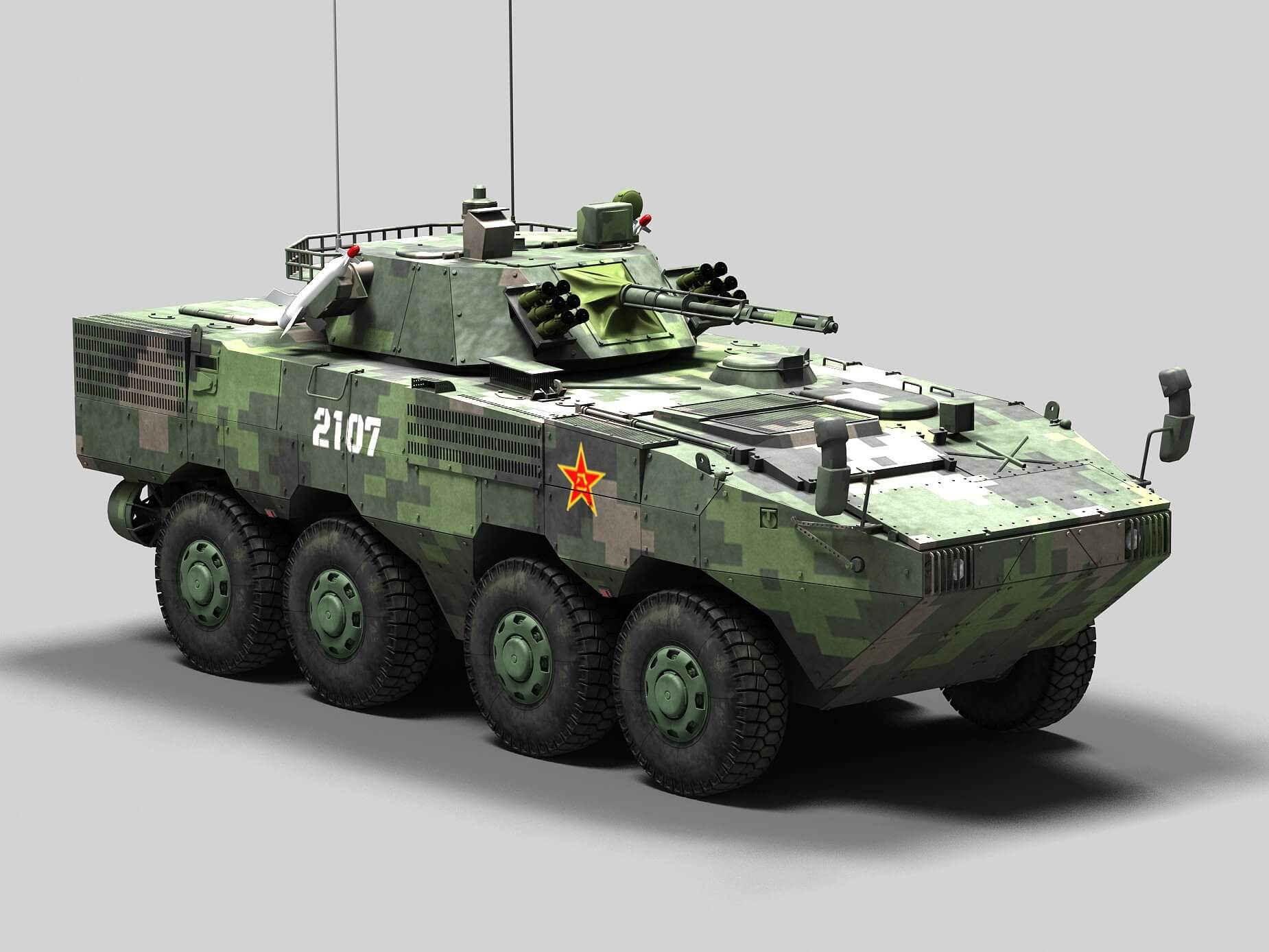 Norinco ZBL-09 Snow Leopard 3D Model by Mermodels