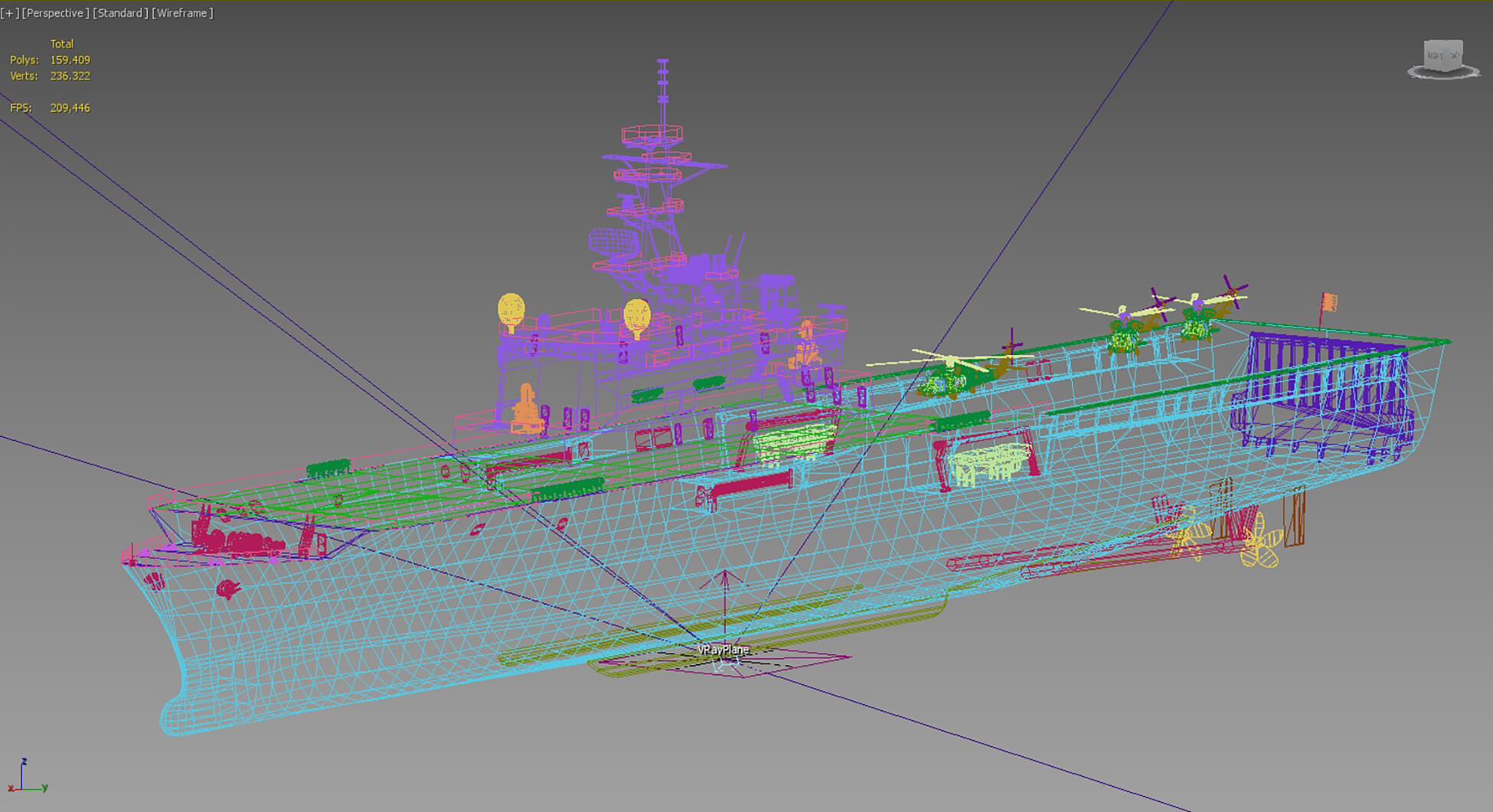 Osumi Class Tank Landing Ship - 3D Model by Mermodels