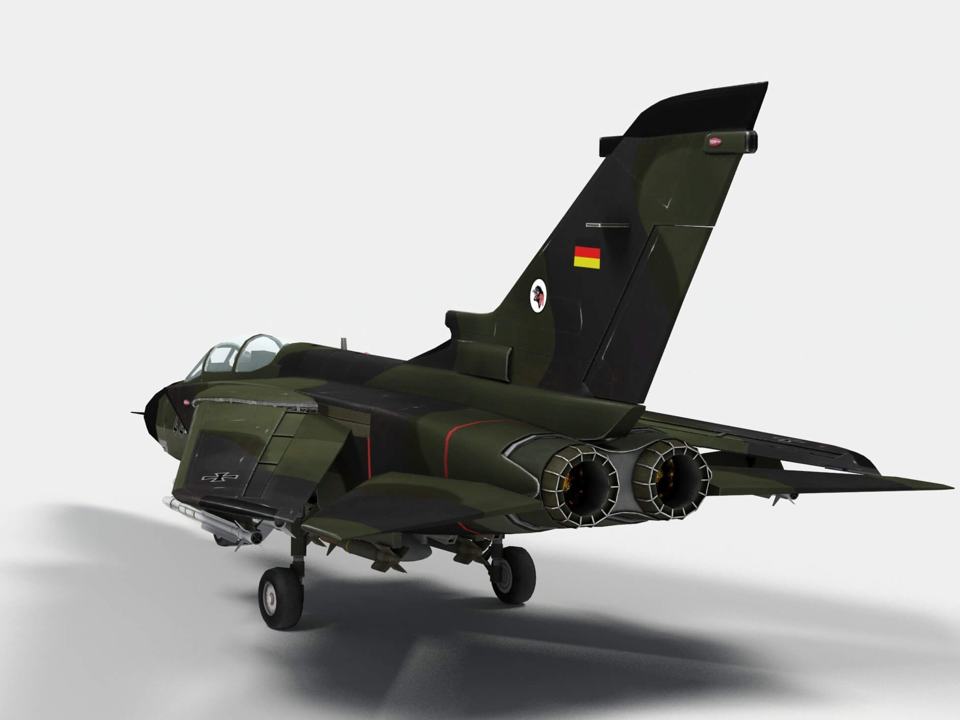 Panavia Tornado Ids - 3D Model by Mermodels