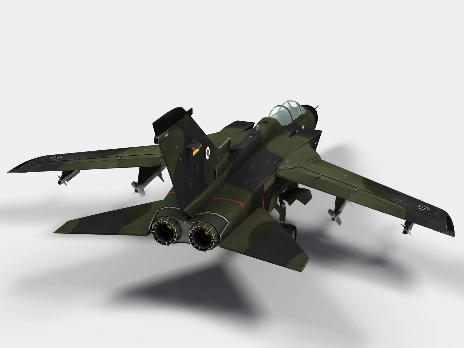 Panavia Tornado Ids - 3D Model by Mermodels