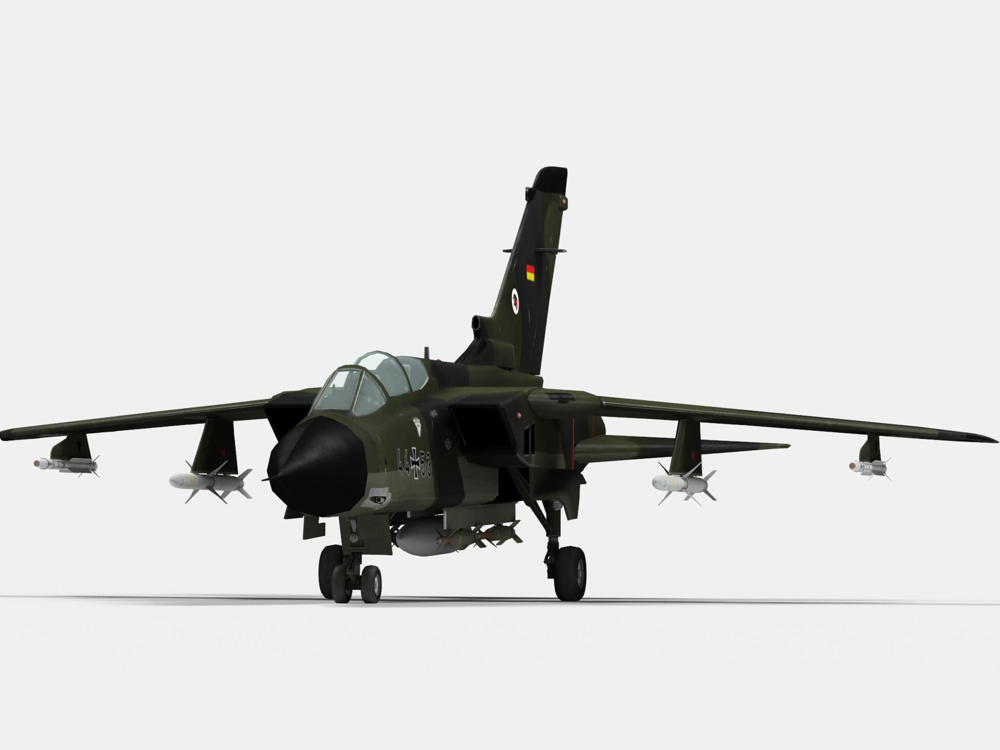 Panavia Tornado Ids - 3D Model by Mermodels