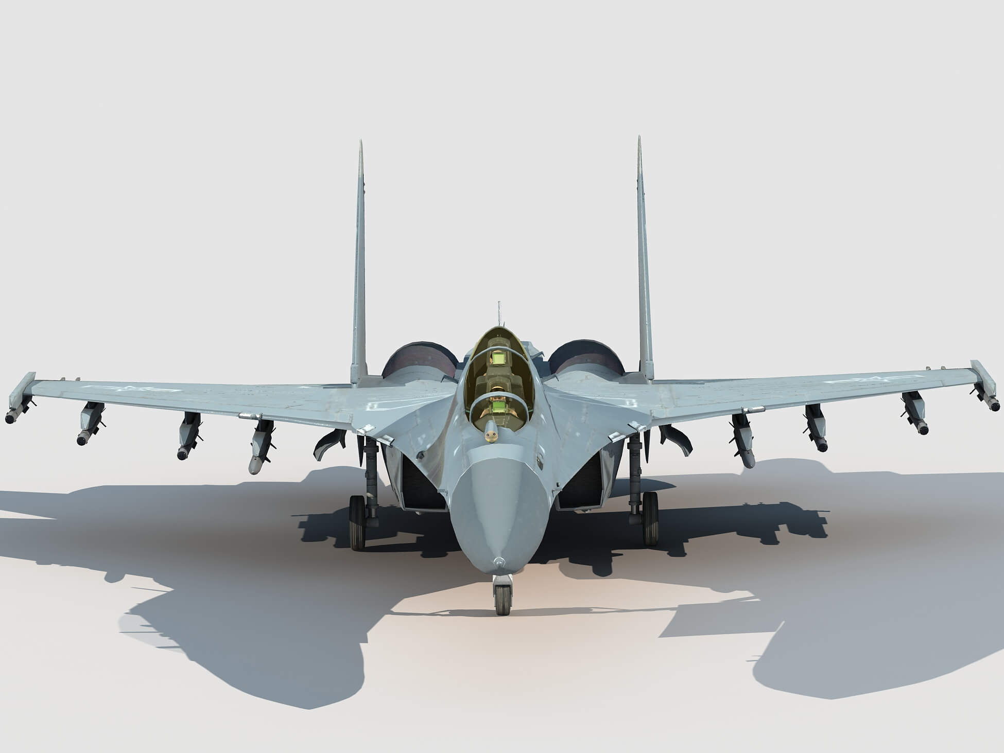 Shengyang J-16 A 3D Model by Mermodels
