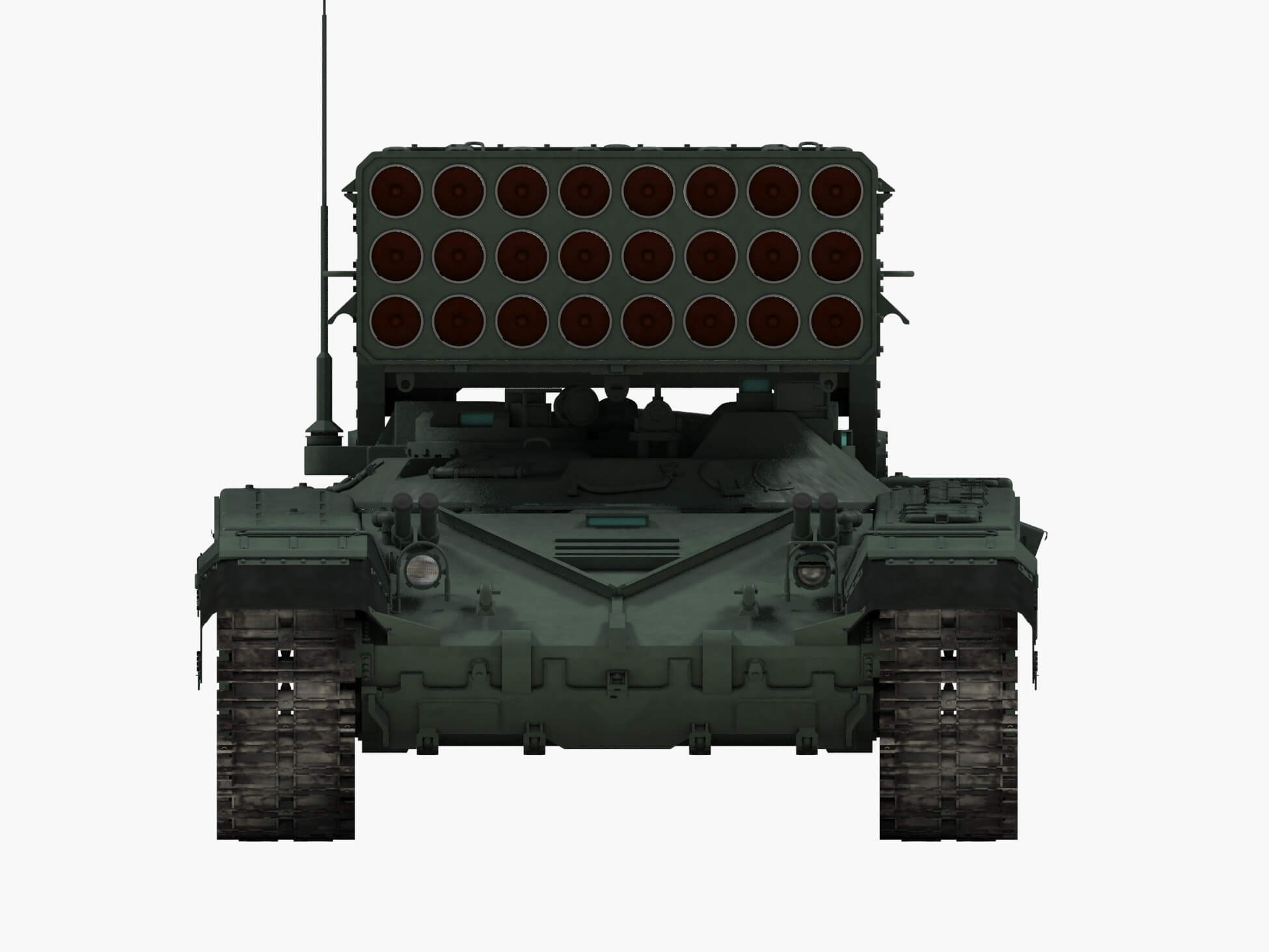 TOS-1 Buratino 3D Model by Mermodels