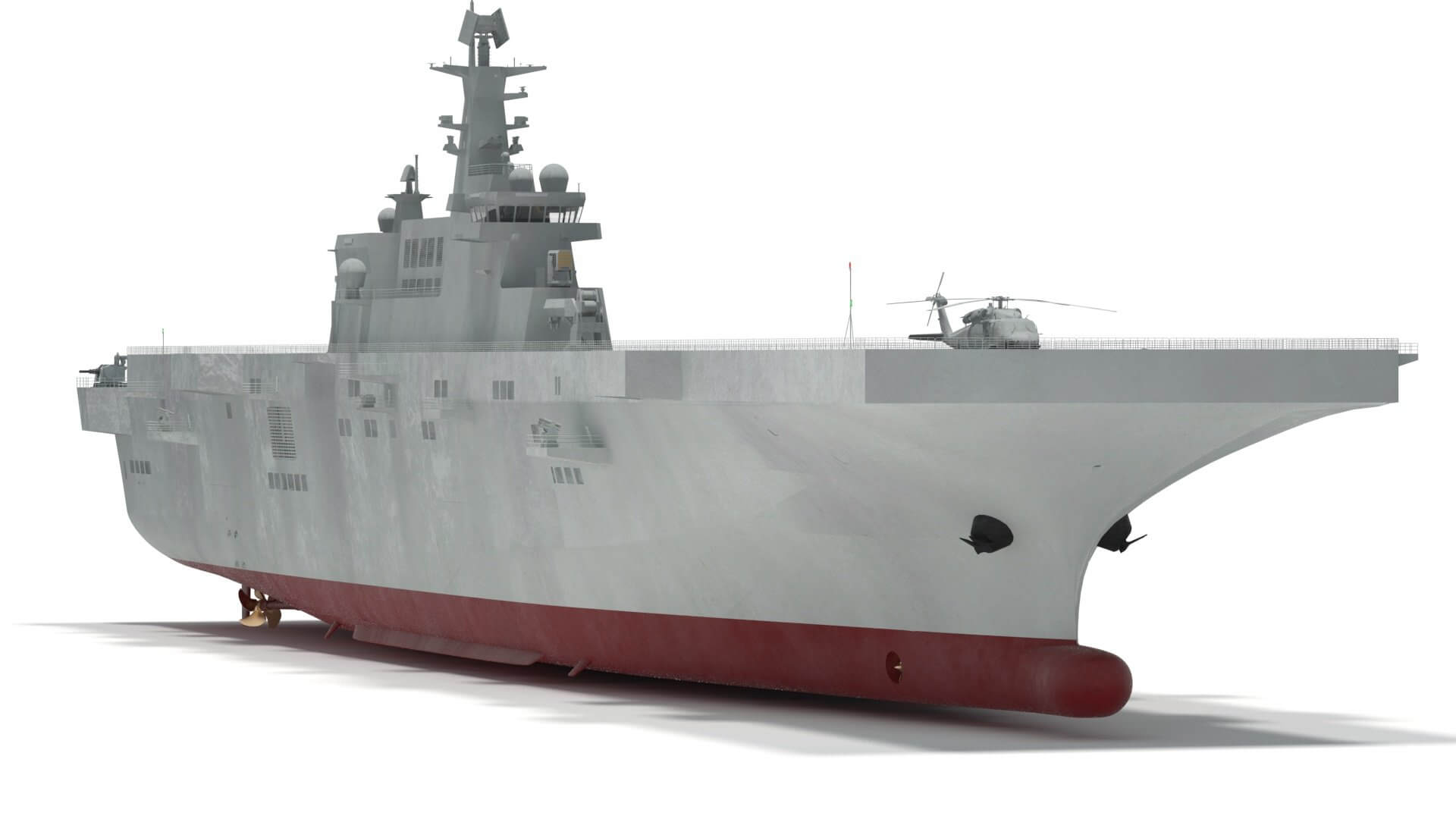Type 075 Yushen Class - 3D Model by Mermodels