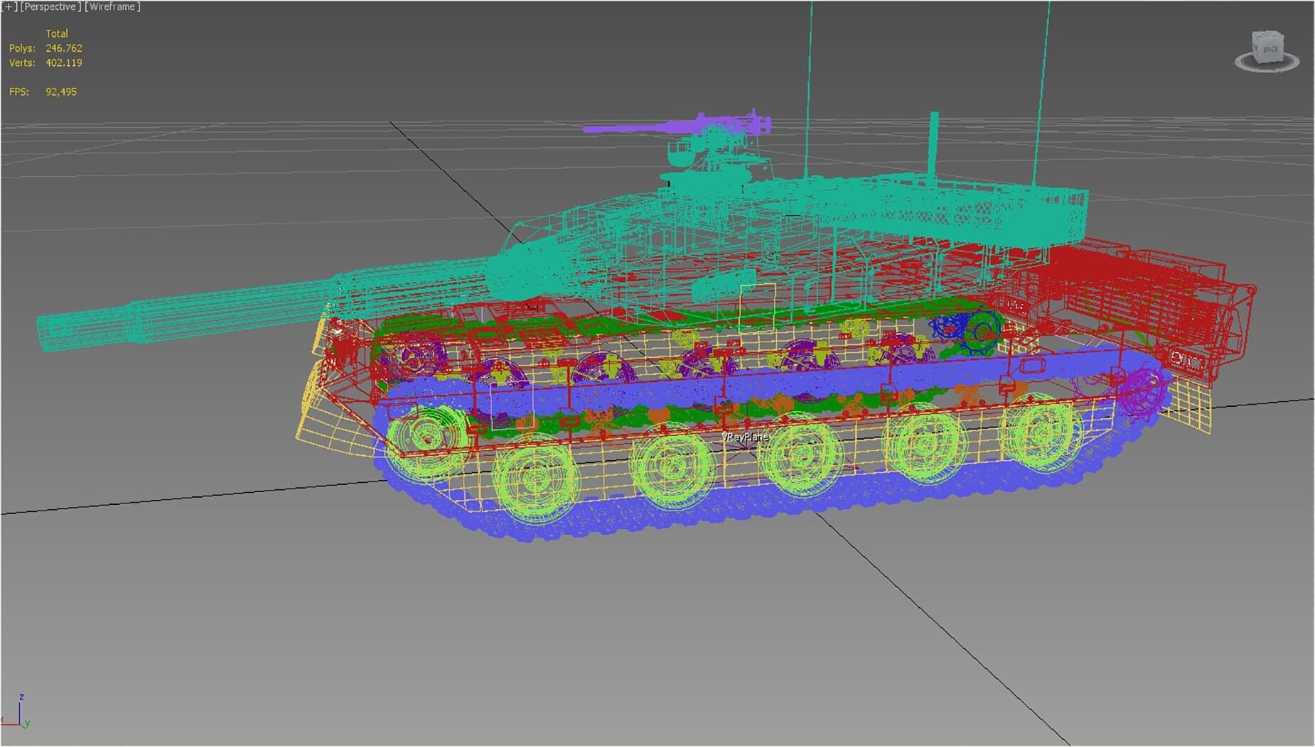 Type 10 Tank - 3D Model by Mermodels