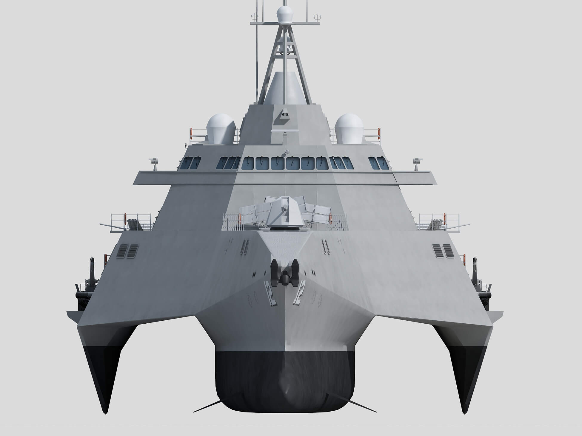 USS Omaha Lcs Class - 3D Model by Mermodels