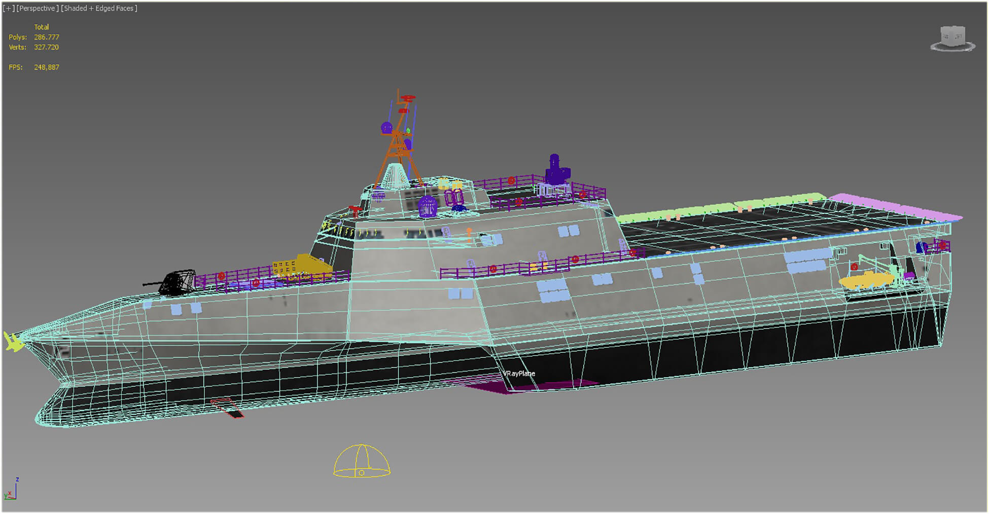 USS Omaha Lcs Class - 3D Model by Mermodels