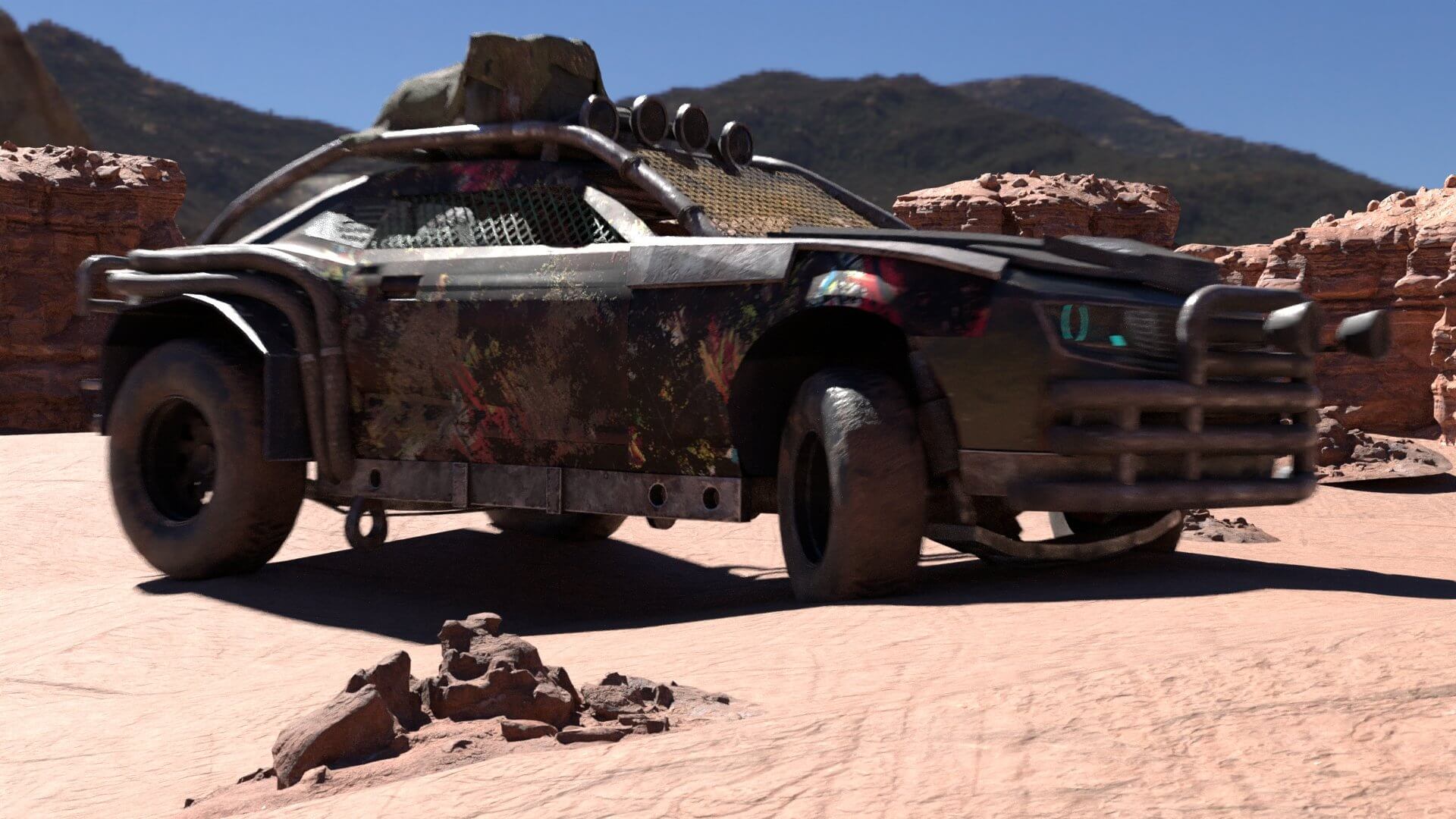 Car Apocalypse - 3D Model by MertKaradag