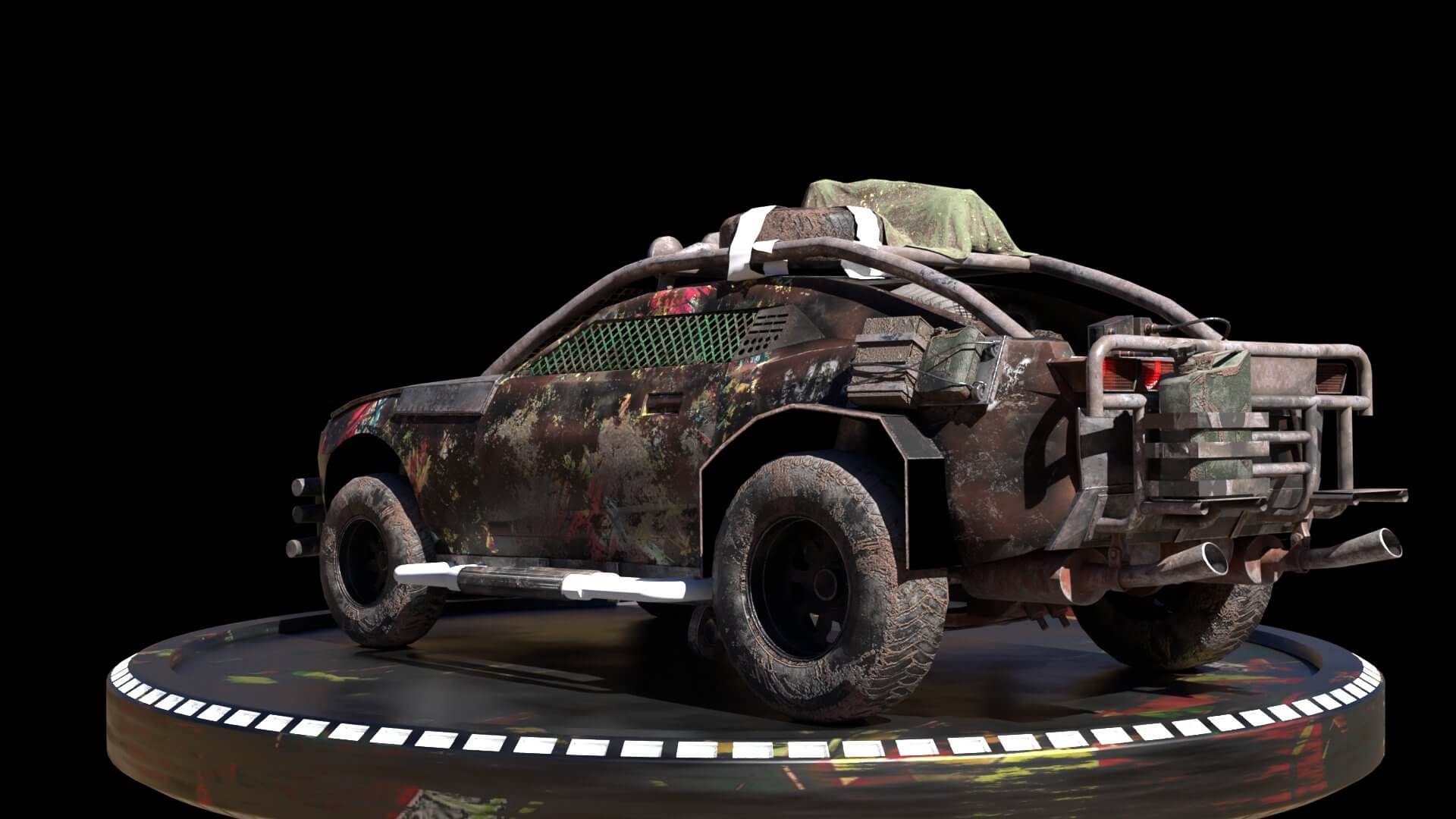 Car Apocalypse - 3D Model by MertKaradag