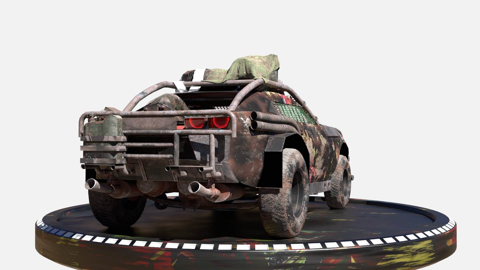 Car Apocalypse - 3D Model by MertKaradag