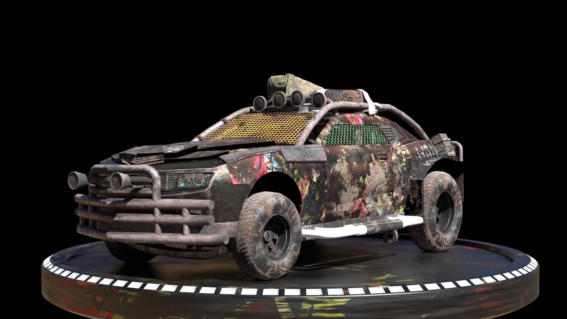 Car Apocalypse - 3D Model by MertKaradag