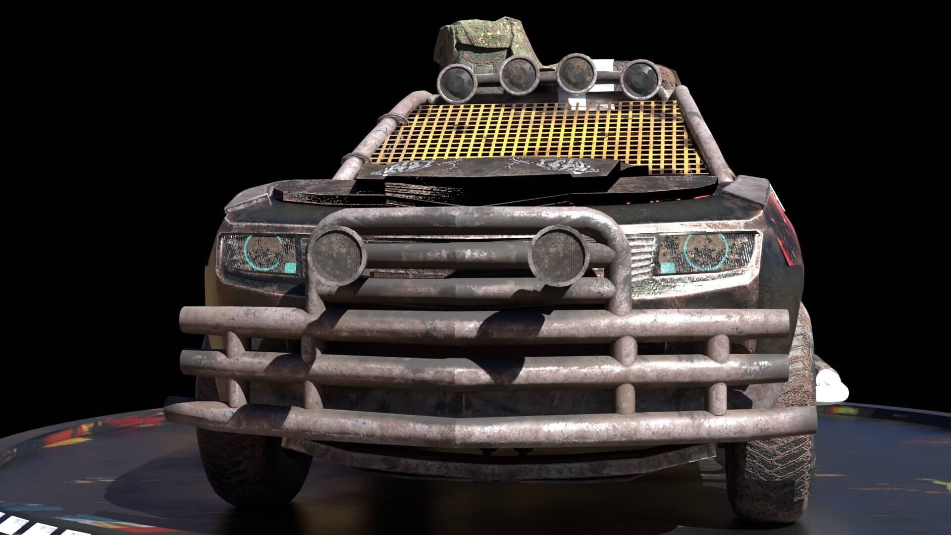 Car Apocalypse - 3D Model by MertKaradag
