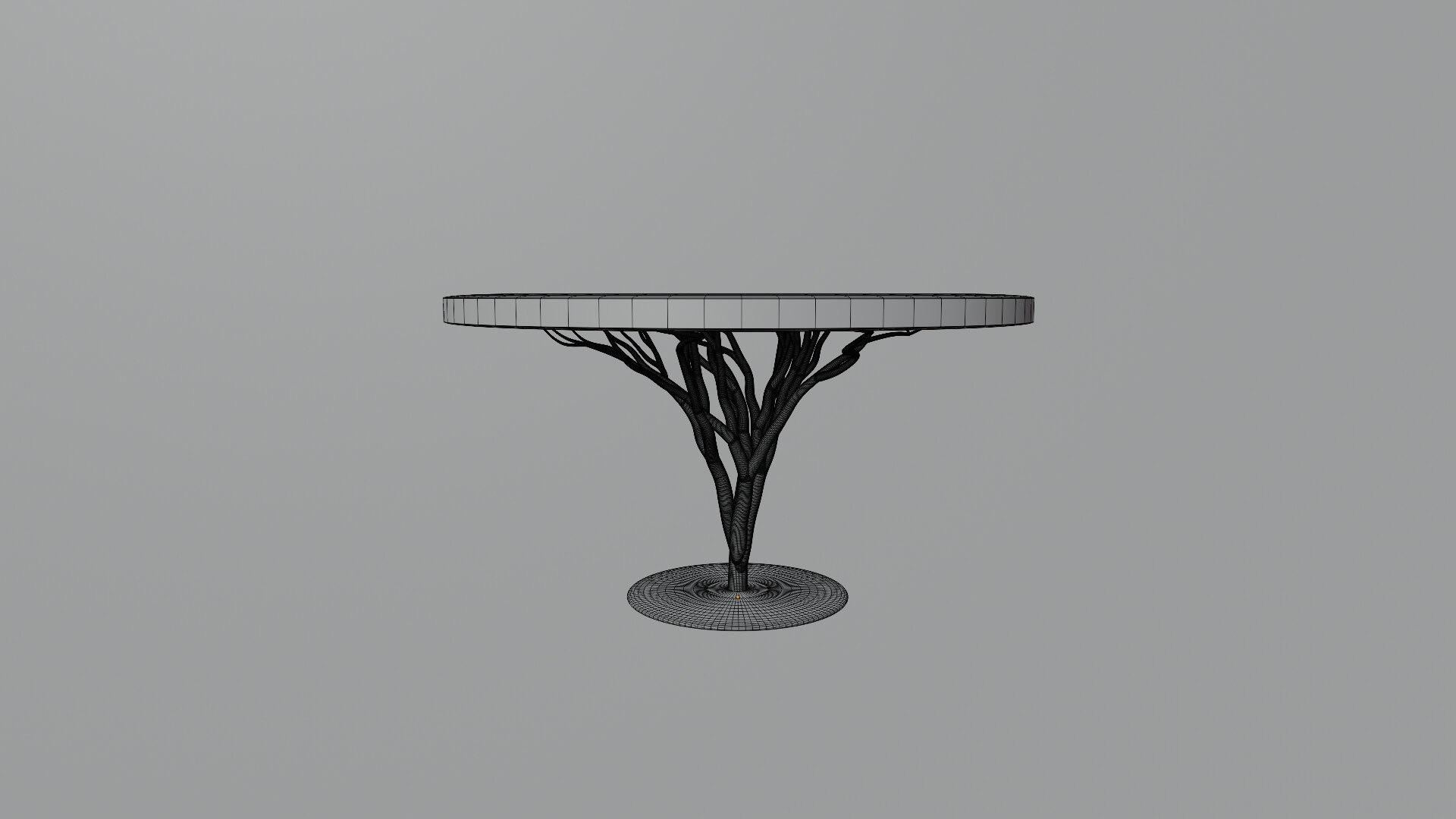3D Model of a Glass Table by Mes4