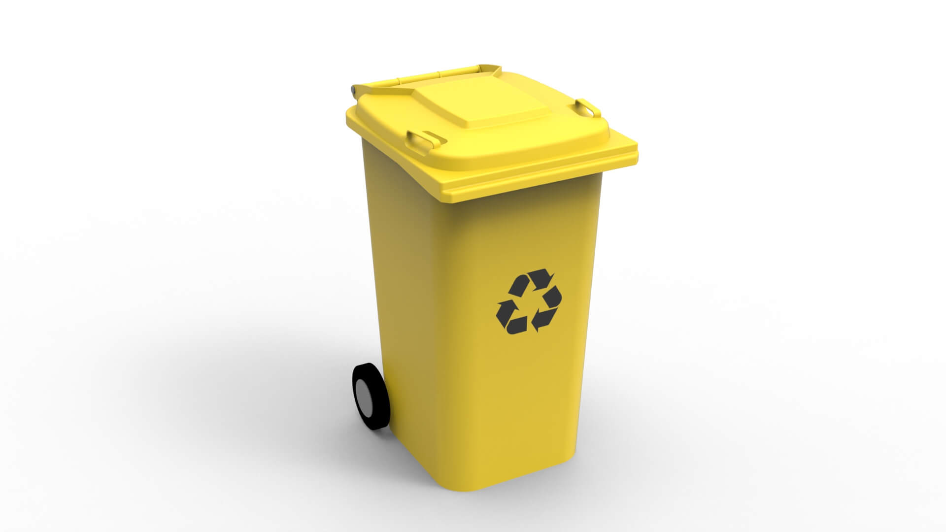 Dustbin/Garbage Bin - 3D Model by Mesh Designer