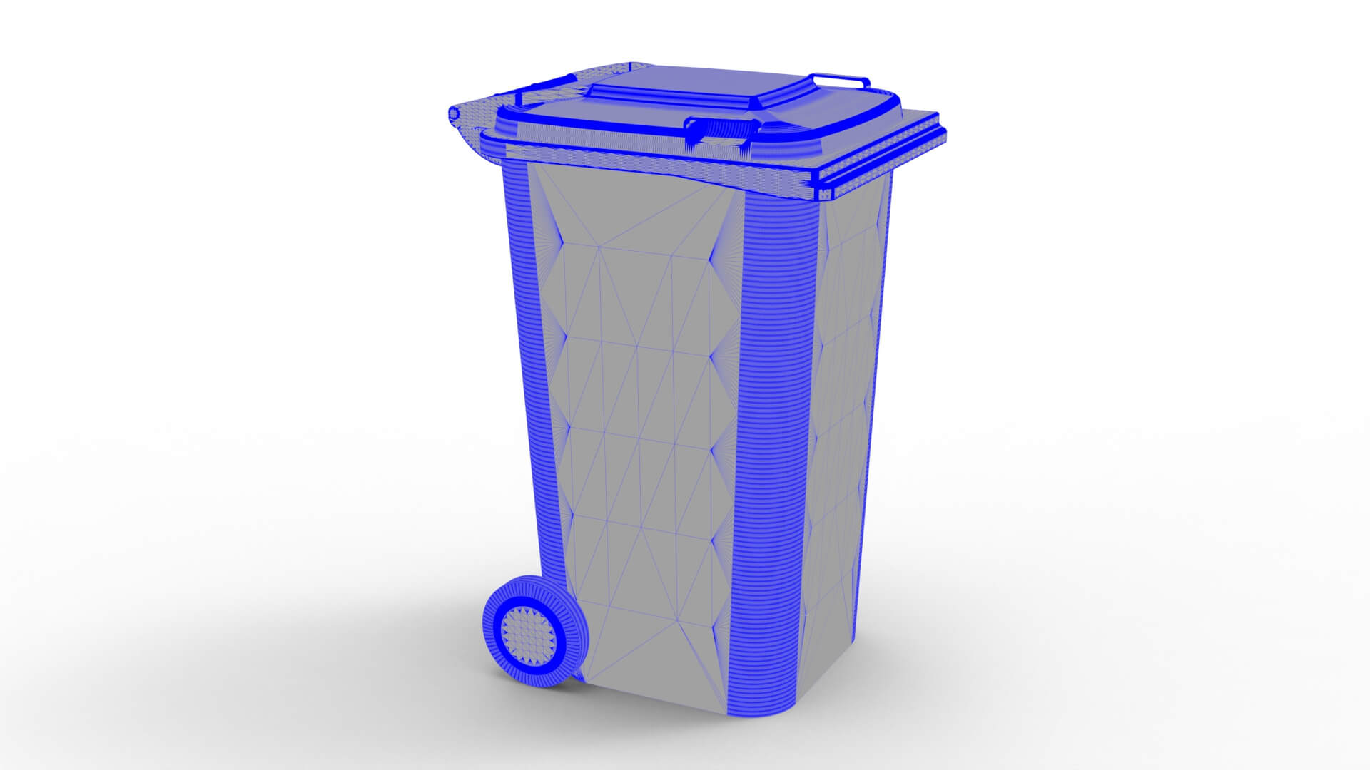 Dustbin/Garbage Bin - 3D Model by Mesh Designer