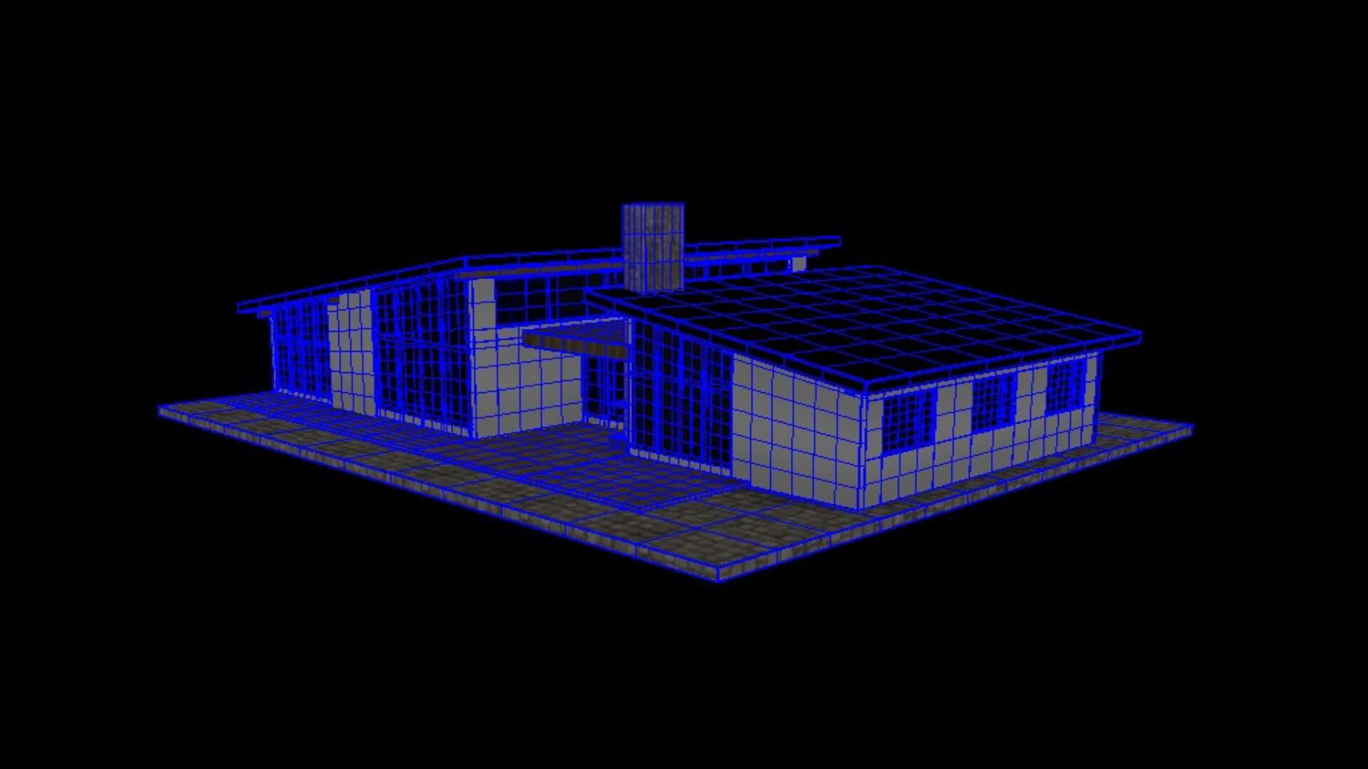 House - Free 3D Model by MeshMajesty