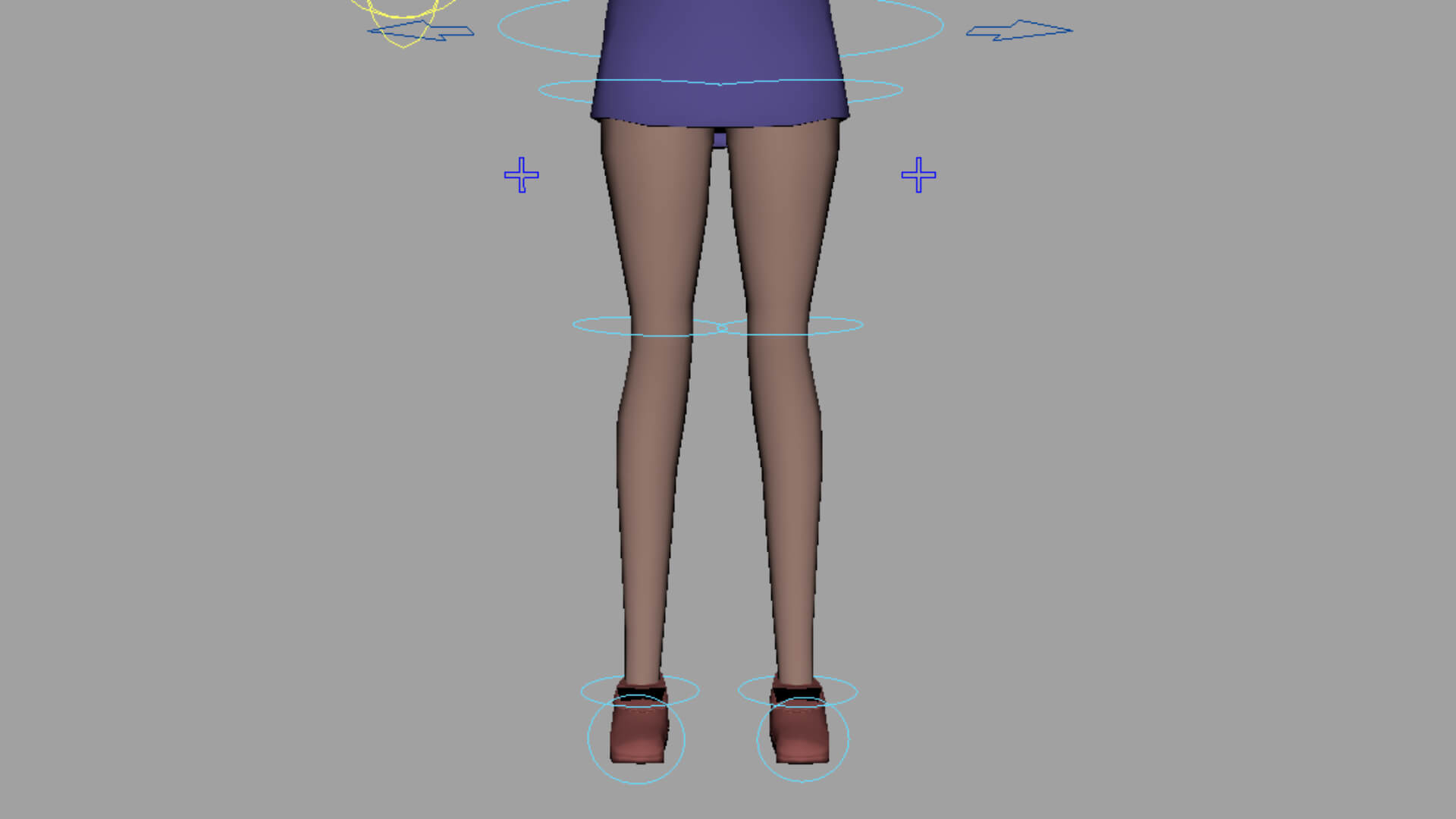Free Rigged Girl - Free 3D Model by MeshMajesty