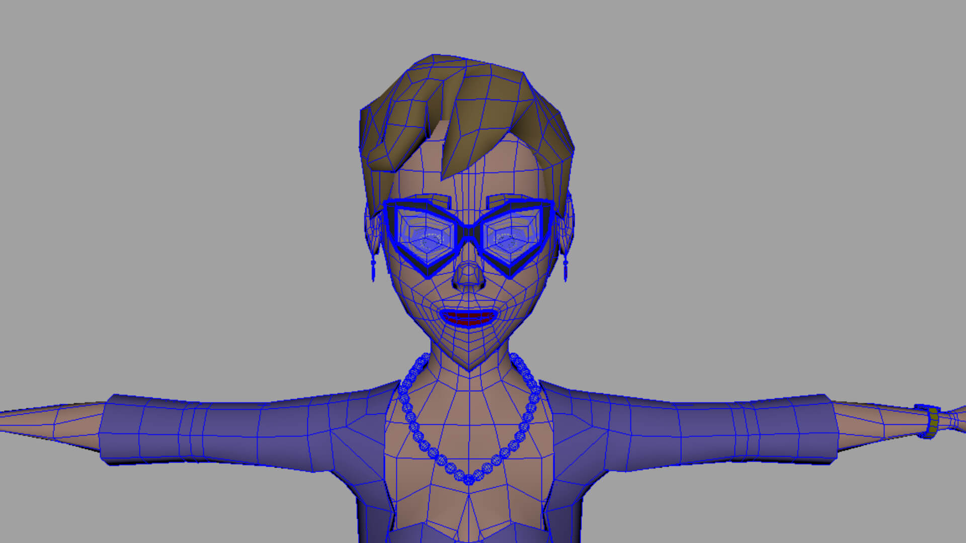 Free Rigged Girl - Free 3D Model by MeshMajesty