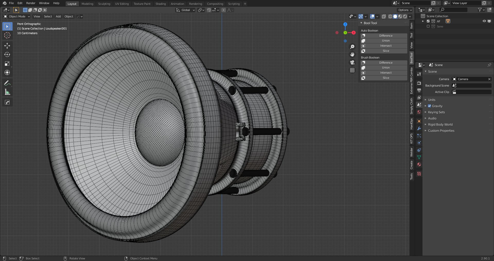 LoudSpeaker - Free 3D Model by MestreZen3D
