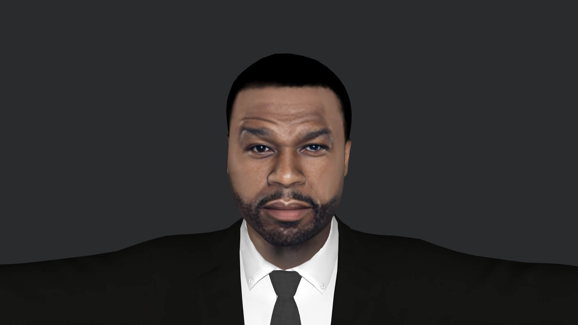 50 Cent Hyper Realistic Full Body Fully Rigged Character - 3D Model by meta avatars