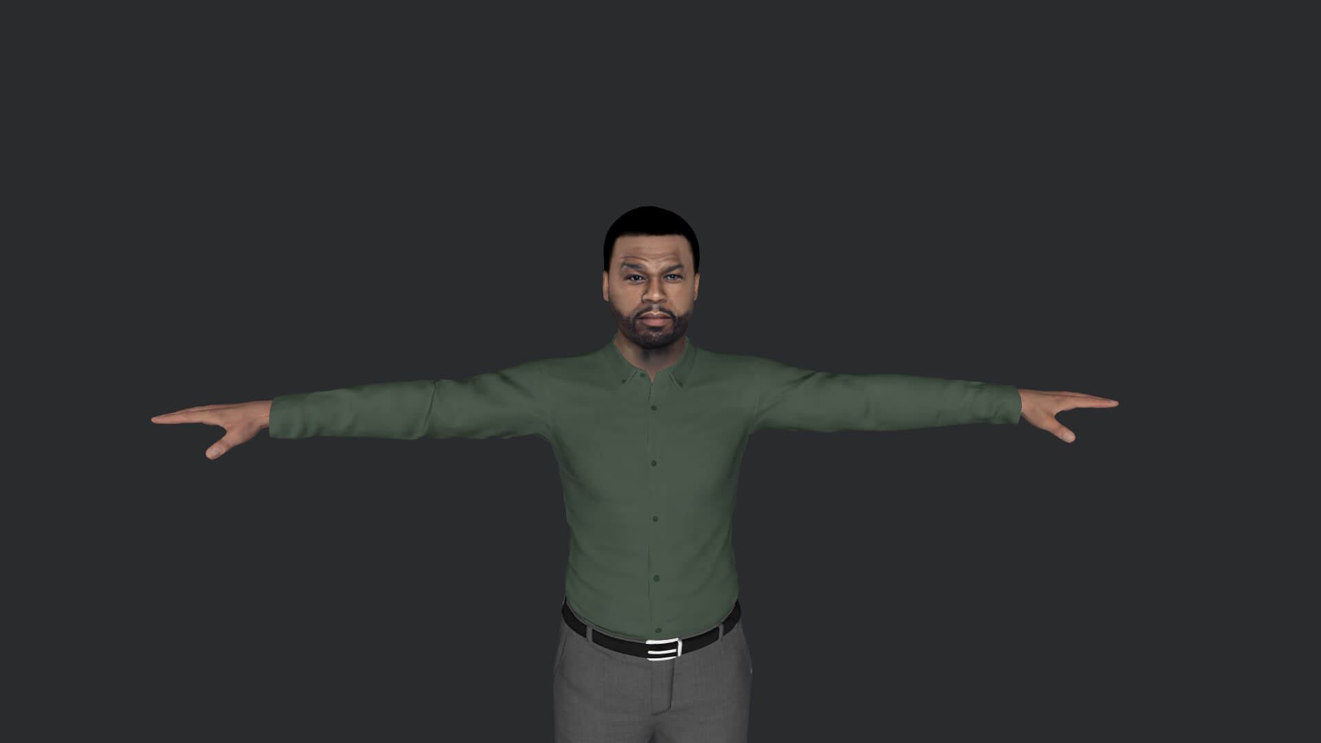 50 Cent Hyper Realistic Full Body Fully Rigged Character - 3D Model by ...