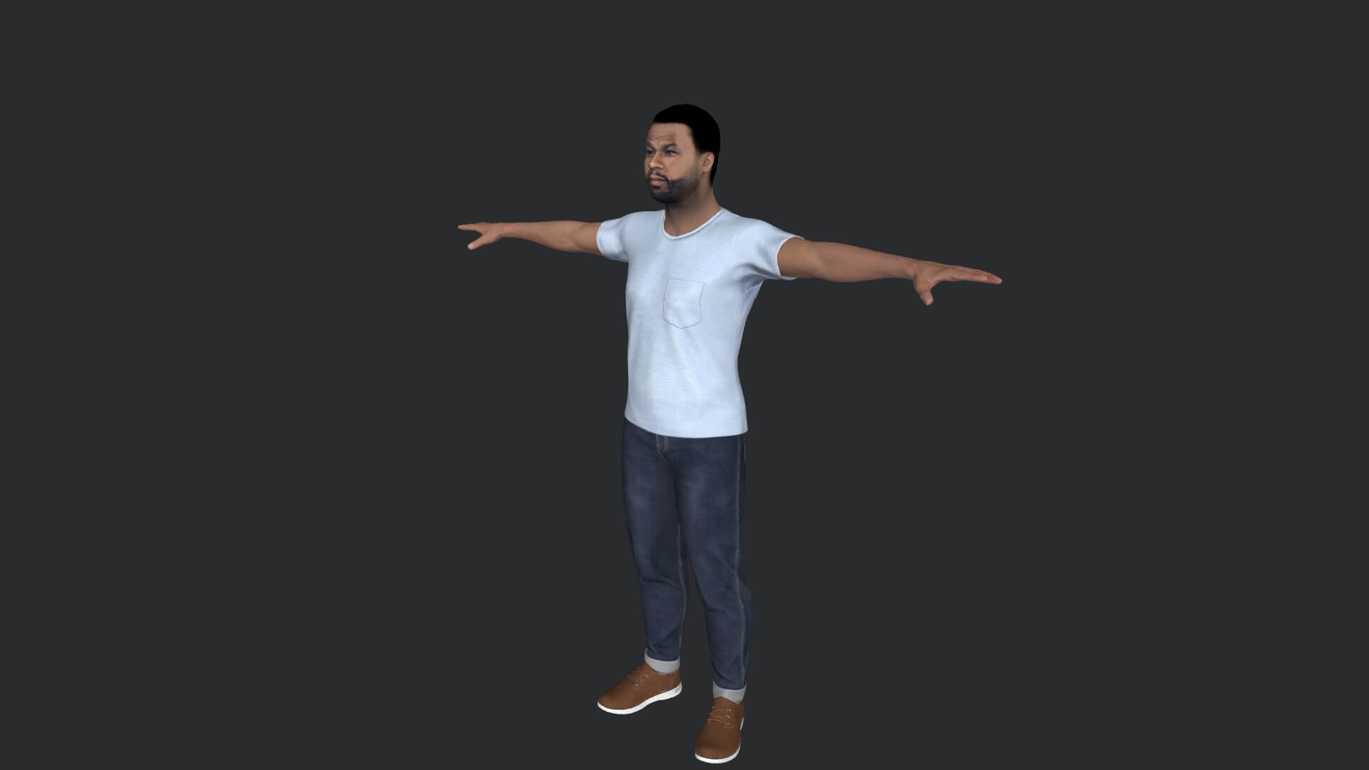 50 Cent Hyper Realistic Full Body Fully Rigged Character - 3D Model by meta avatars
