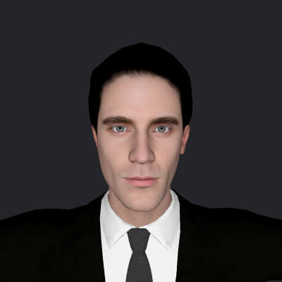 Yann Bean Realistic Full Body Fully Rigged Character - 3D Model by meta ...