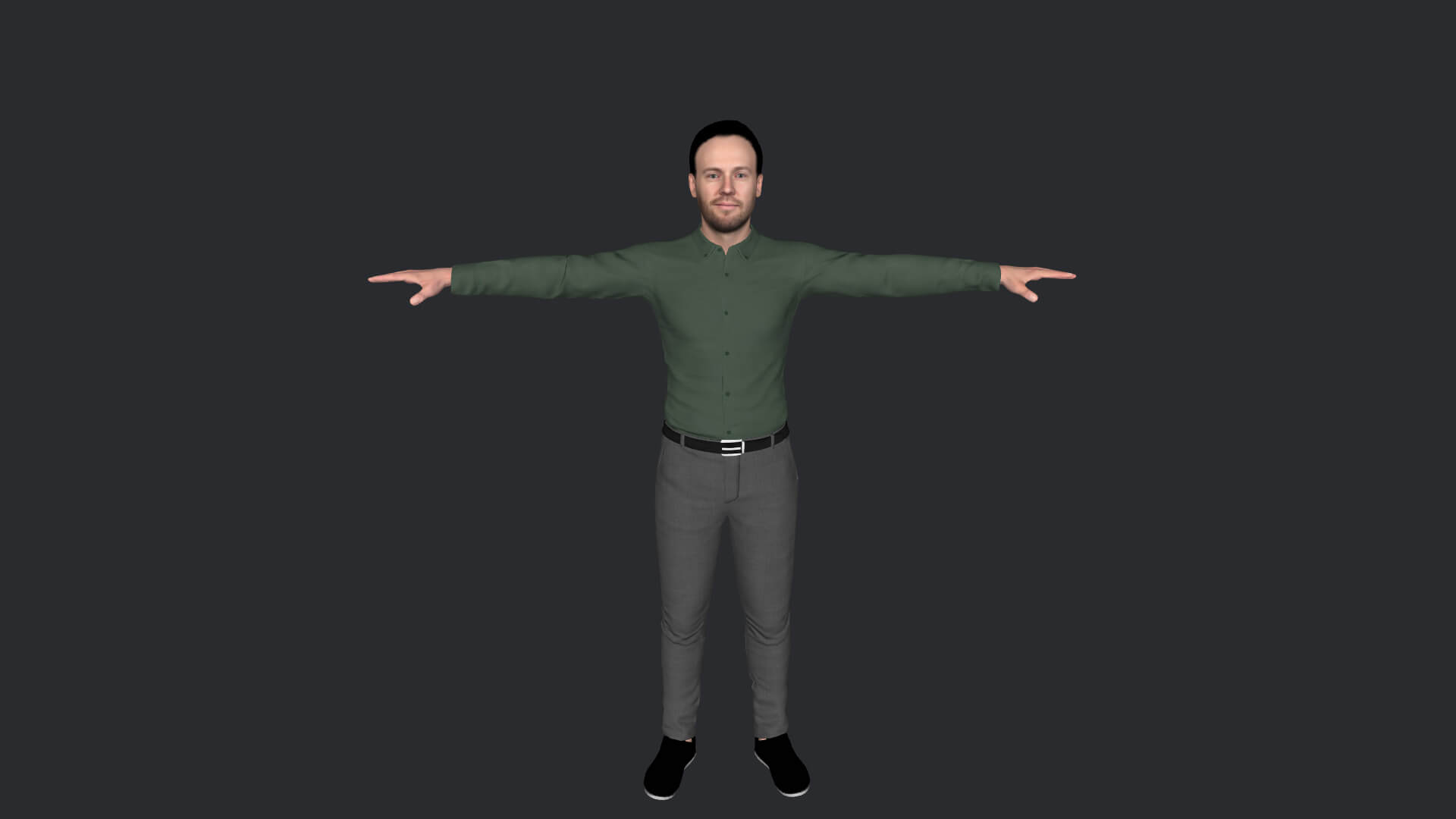 AB De Villiers Realistic Full Body Fully Rigged Character - 3D Model by ...