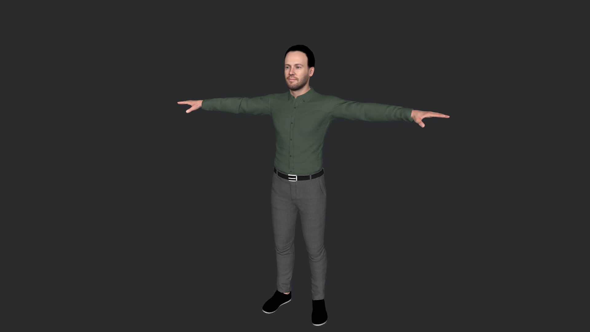 AB De Villiers Realistic Full Body Fully Rigged Character - 3D Model by ...