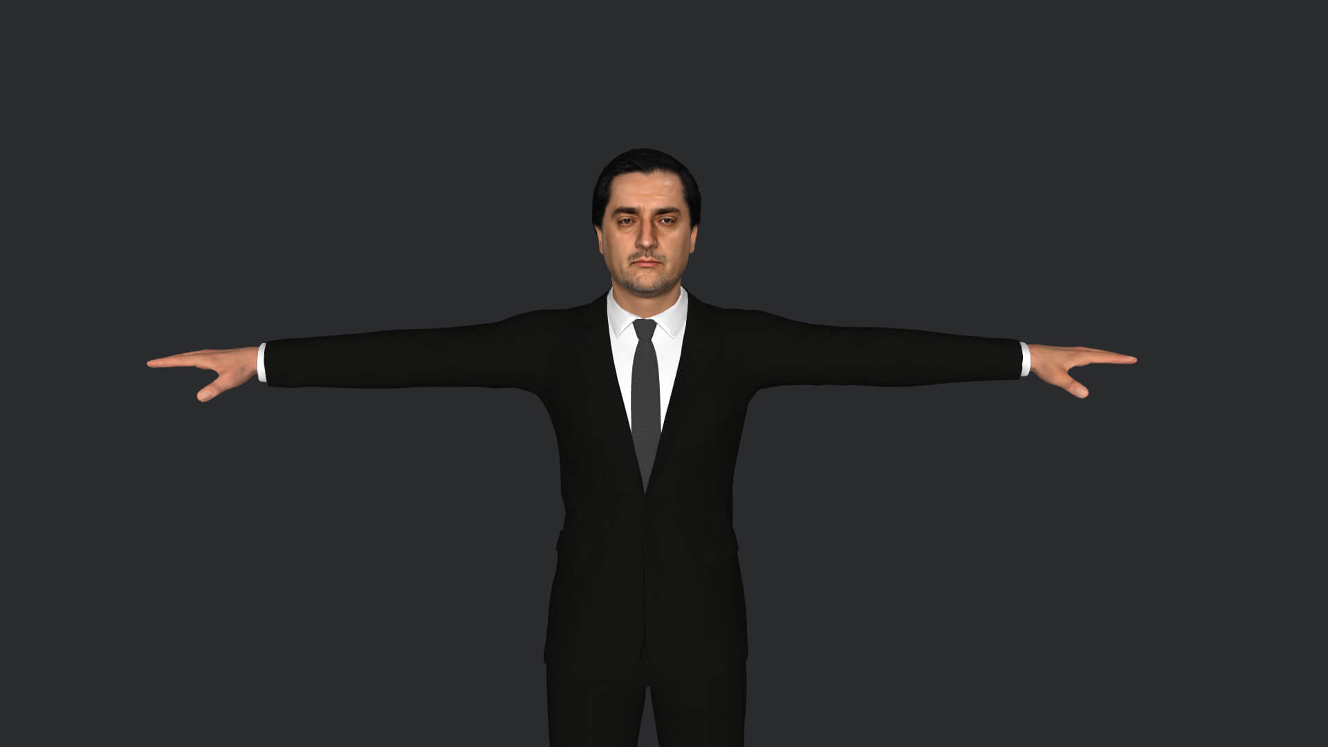 Abdullah Abdullah Realistic Full Body Fully Rigged Character - 3D Model ...