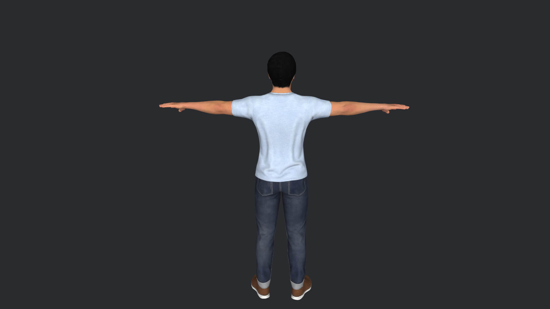 Abdullah Abdullah Realistic Full Body Fully Rigged Character - 3D Model ...