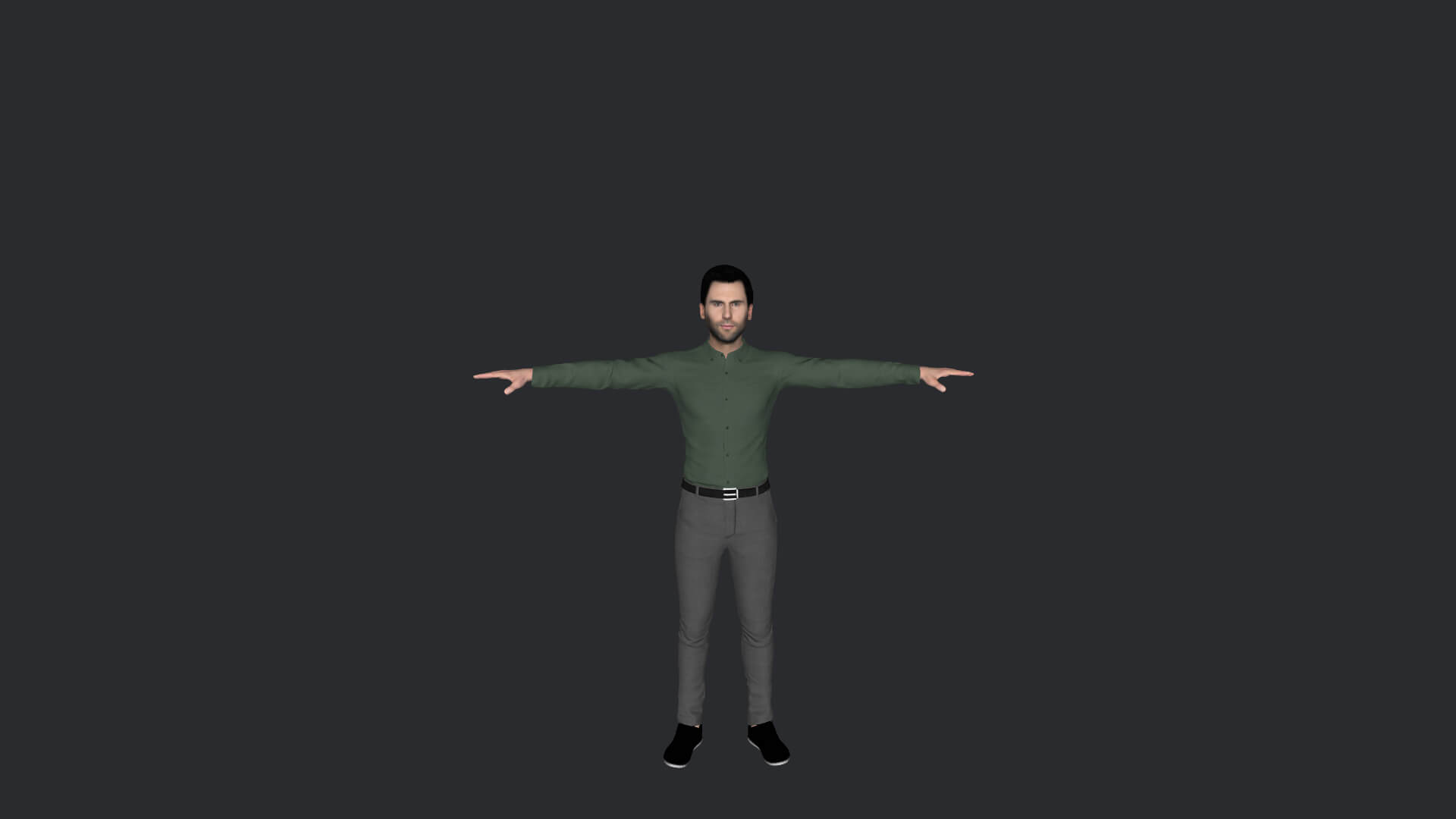 Adam Levine Realistic Full Body Fully Rigged Character - 3D Model by ...
