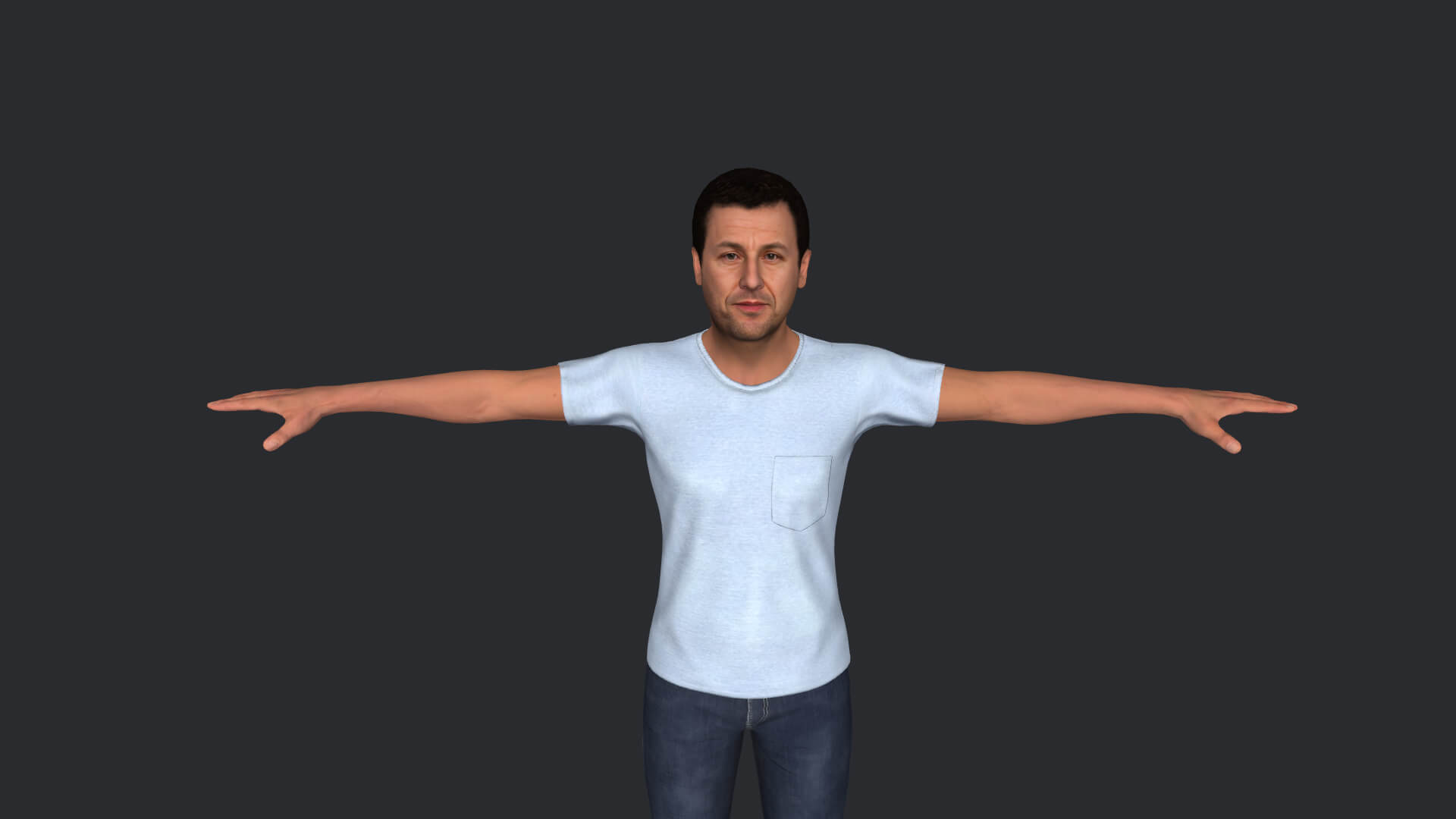 Adam Sandl Character - 3D Model by meta avatars