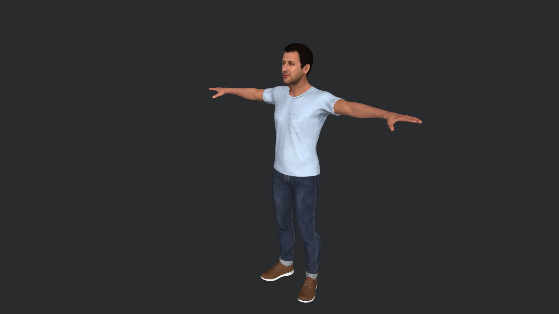 Adam Sandl Character - 3D Model by meta avatars
