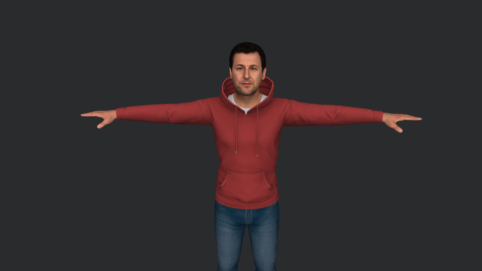 Adam Sandl Character - 3D Model by meta avatars