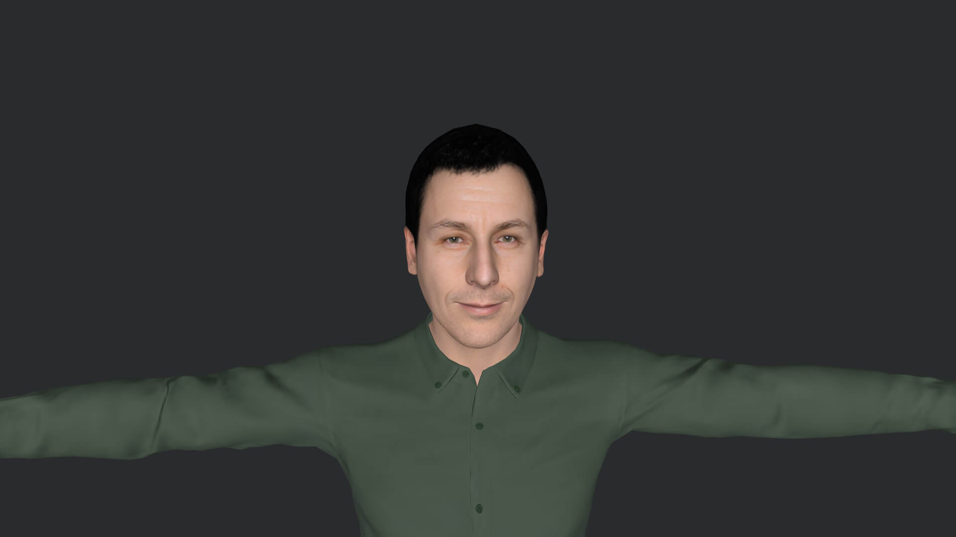 Adam Sandler Realistic Full Body Fully Rigged Character - 3D Model by ...