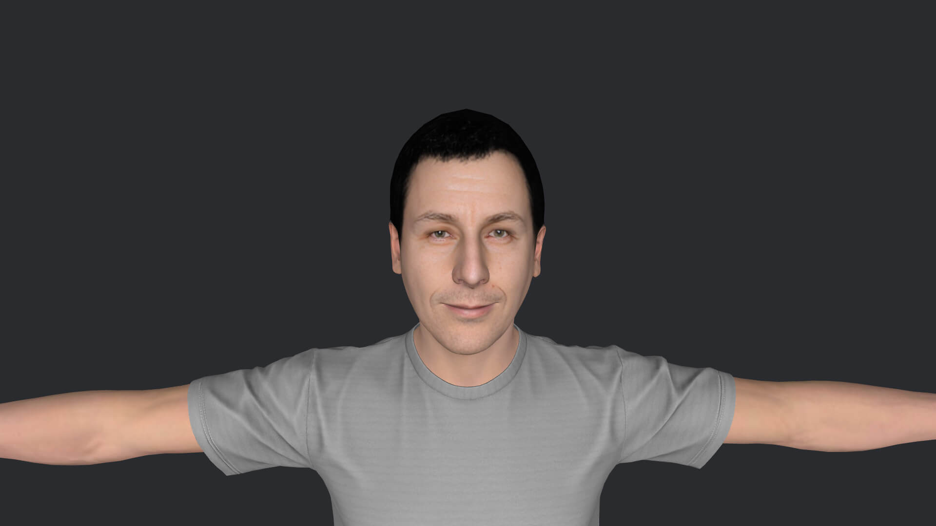 Adam Sandler Realistic Full Body Fully Rigged Character - 3D Model by ...