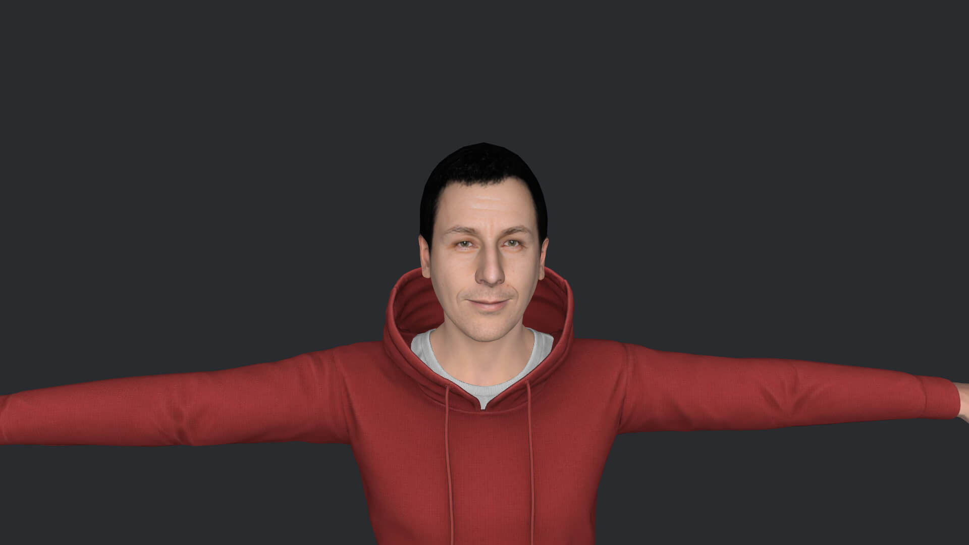 Adam Sandler Realistic Full Body Fully Rigged Character - 3D Model by ...