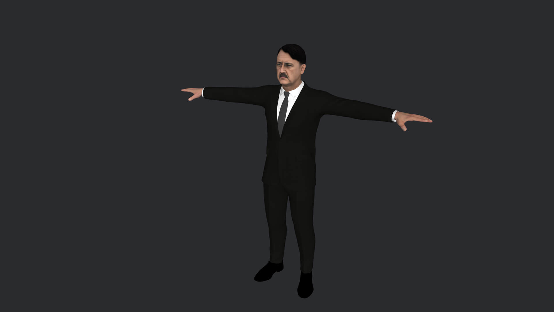 Adolf Hitler Character - 3D Model by meta avatars