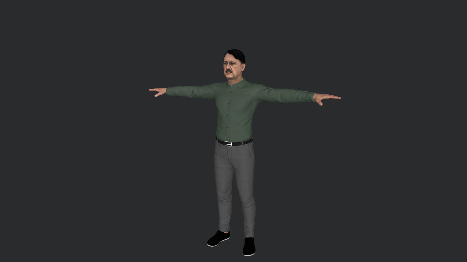 Adolf Hitler Character - 3D Model by meta avatars