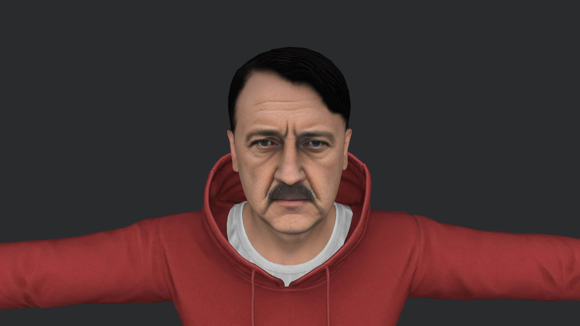 Adolf Hitler Hyper Realistic Full Body Rigged Character - 3D Model by ...
