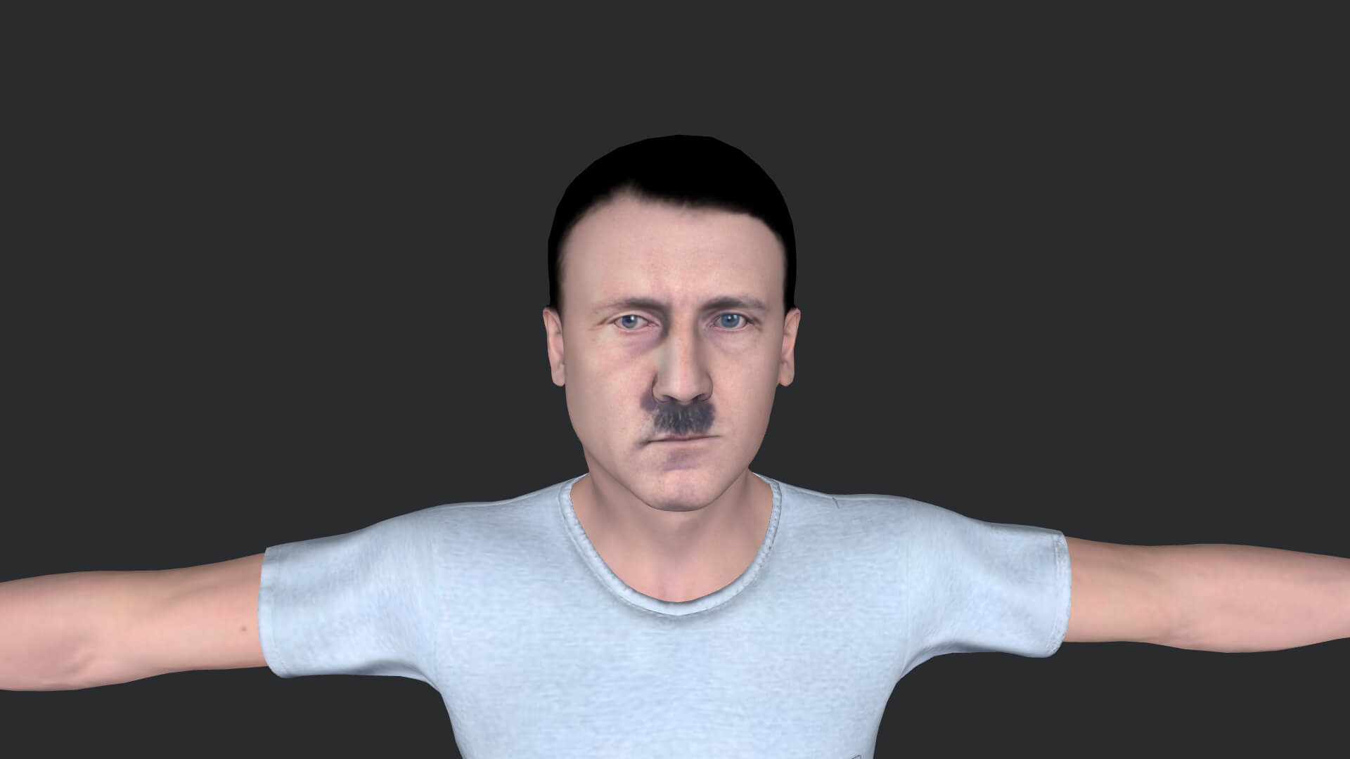 Adolf Hitler Realistic Full Body Fully Rigged Character - 3D Model by ...