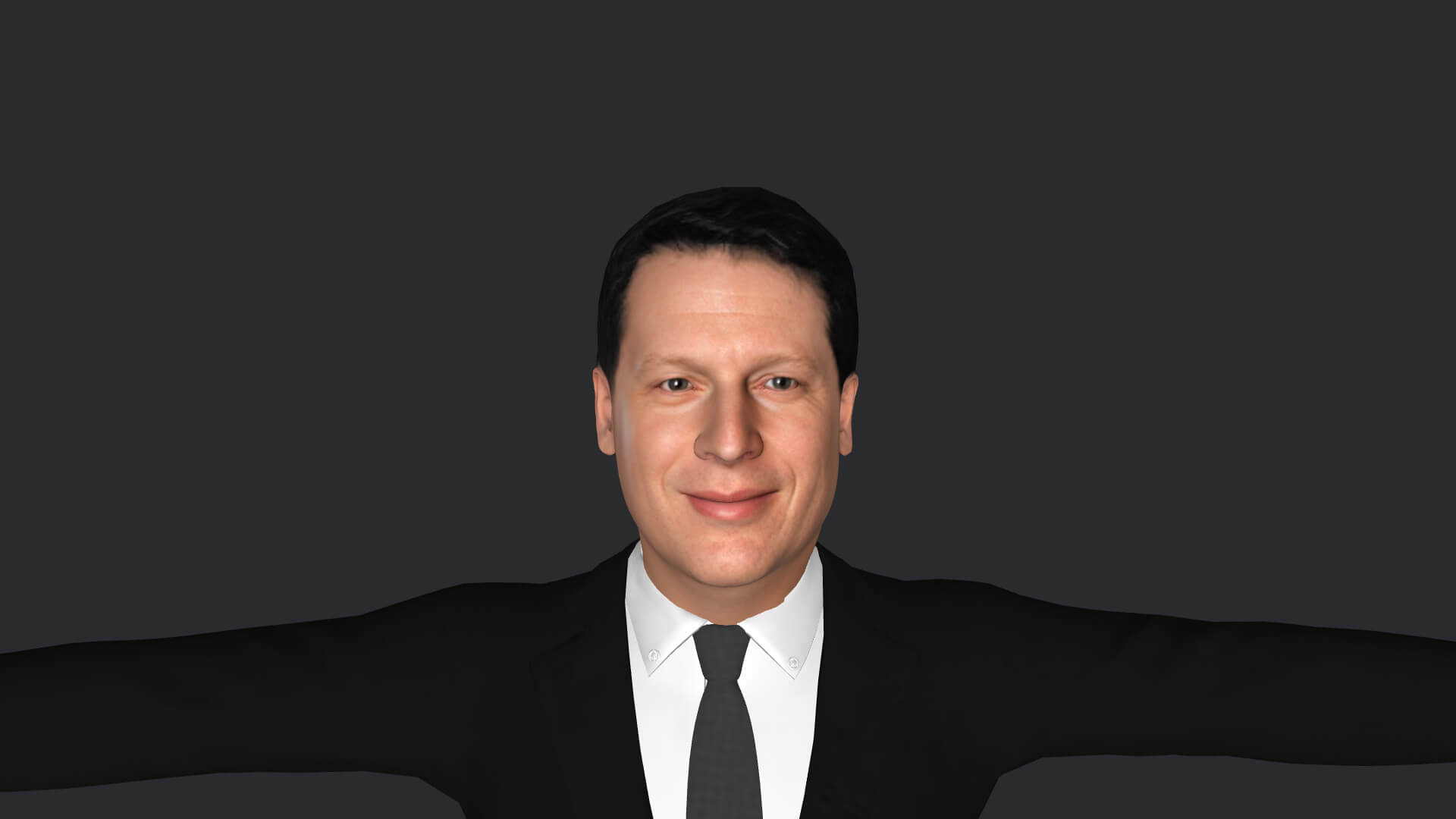 Al Gore Realistic Full Body Fully Rigged Character - 3D Model by meta ...