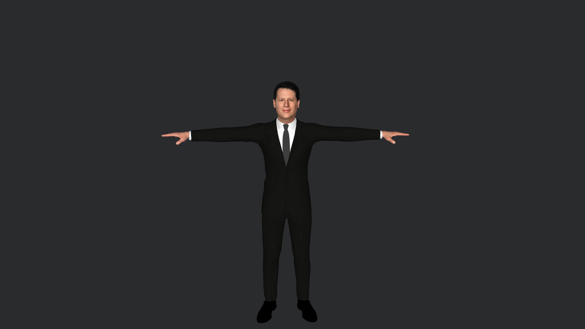 Al Gore Realistic Full Body Fully Rigged Character - 3D Model by meta ...