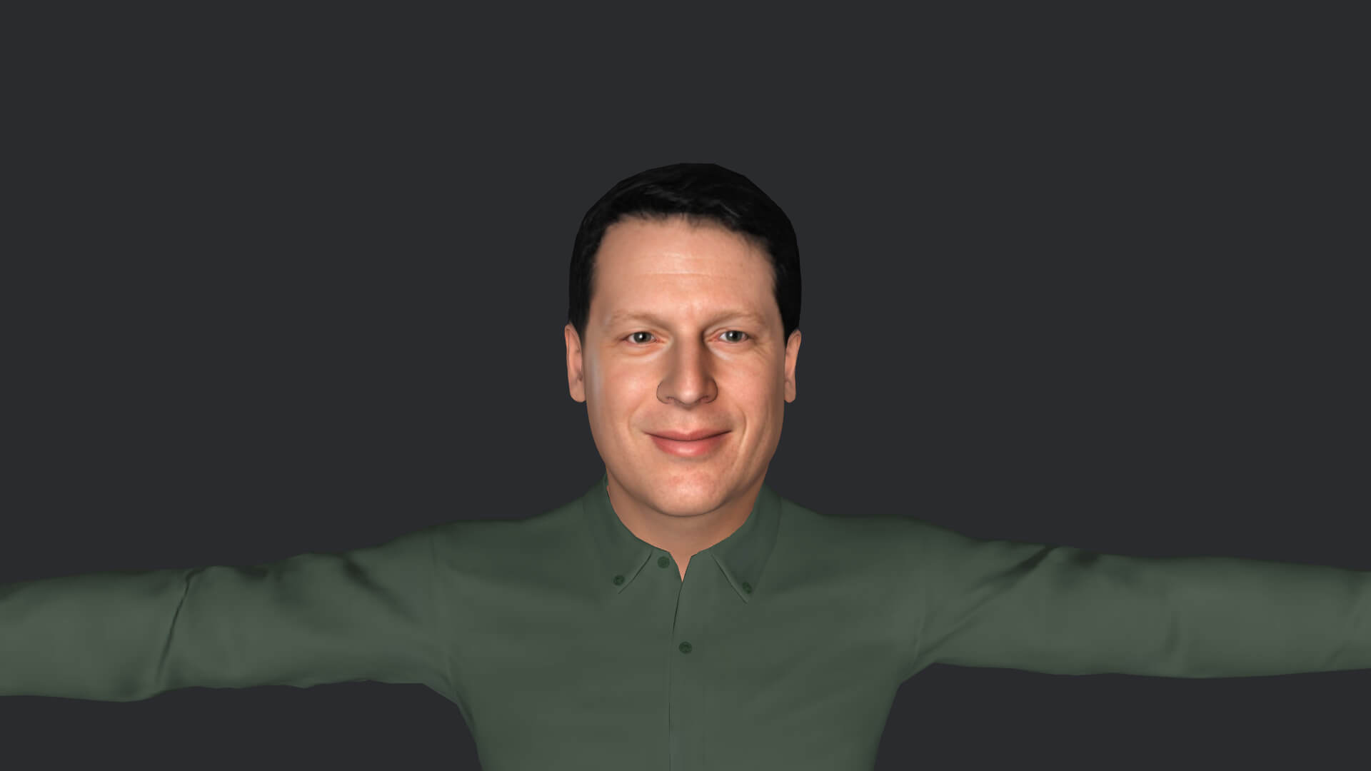 Al Gore Realistic Full Body Fully Rigged Character - 3D Model by meta ...