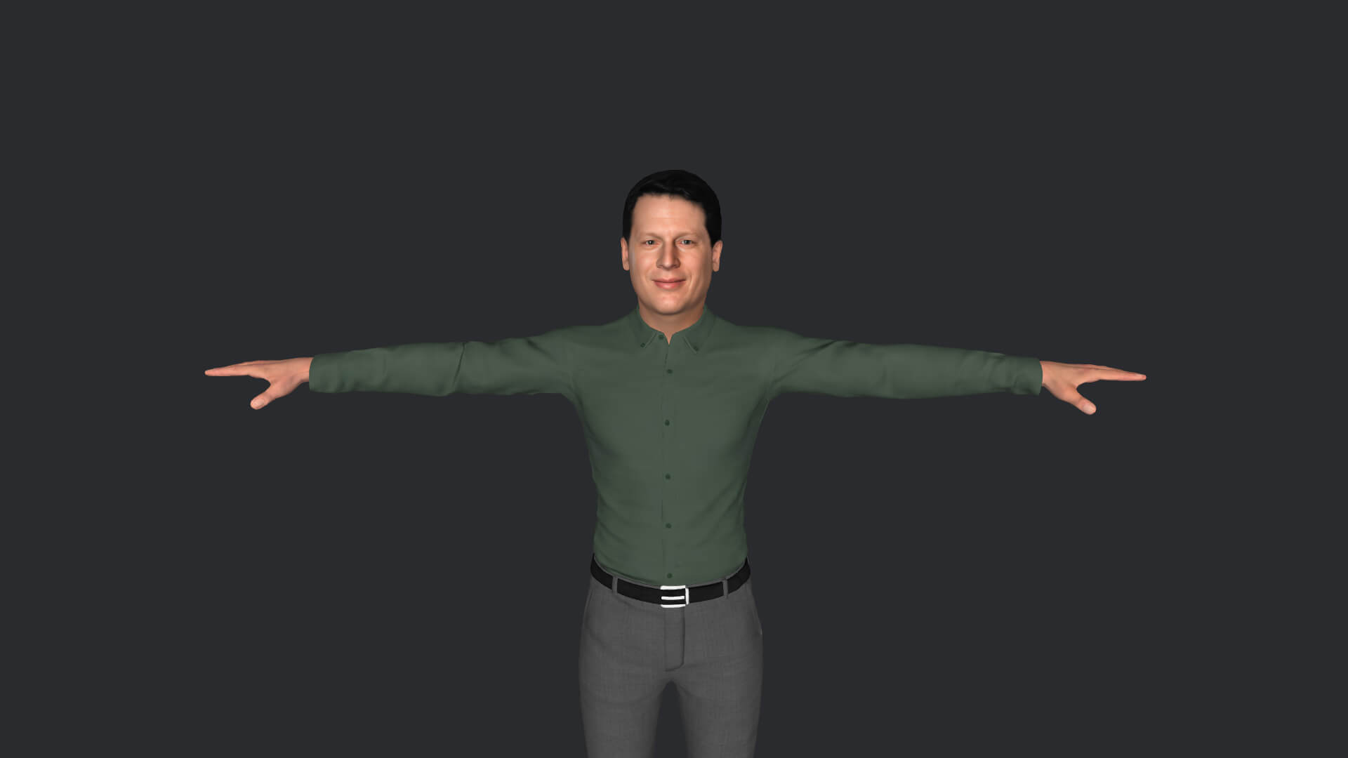 Al Gore Realistic Full Body Fully Rigged Character - 3D Model by meta ...